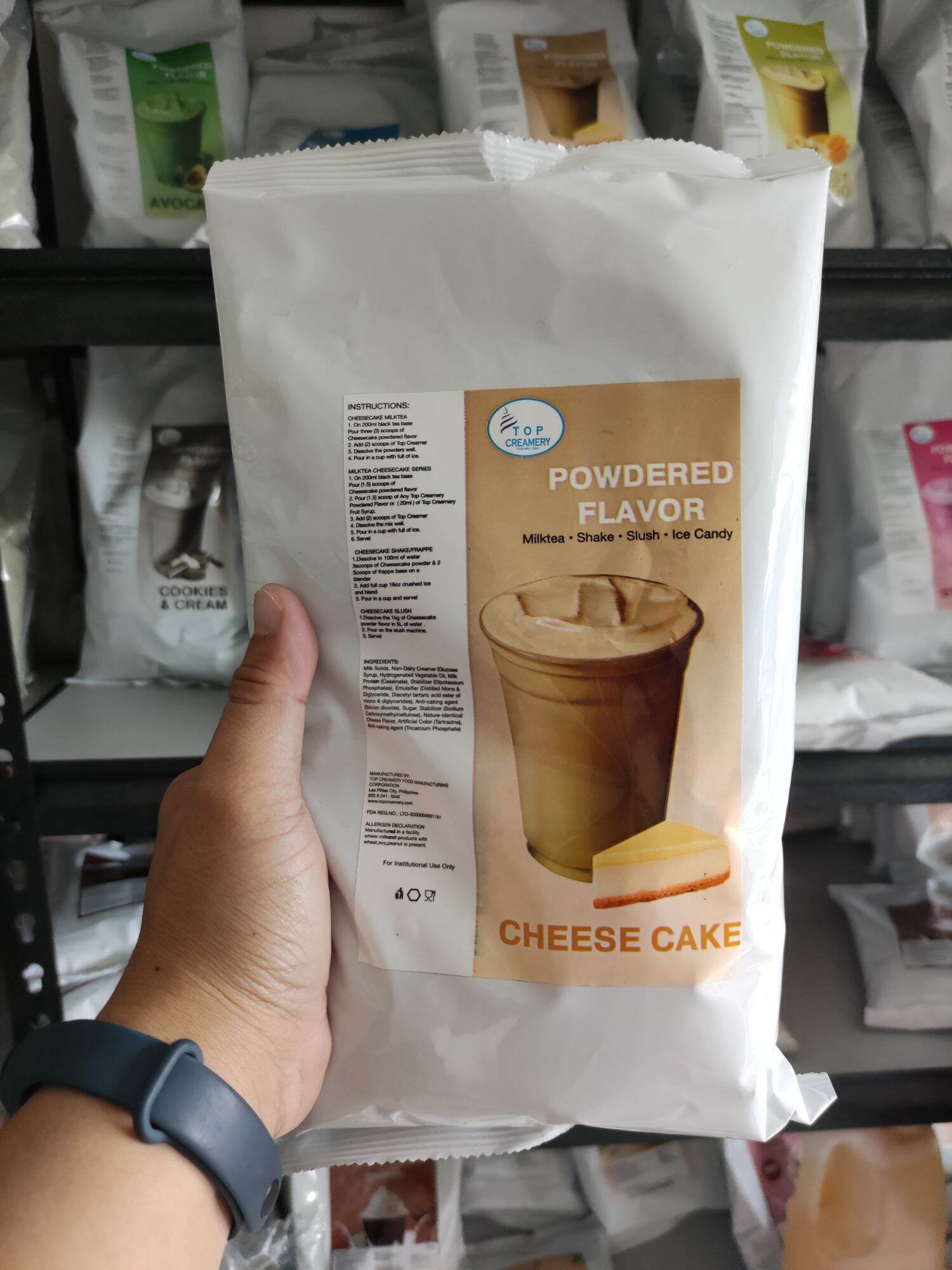 Top Creamery Cheesecake Powder 1kg | Lazada PH