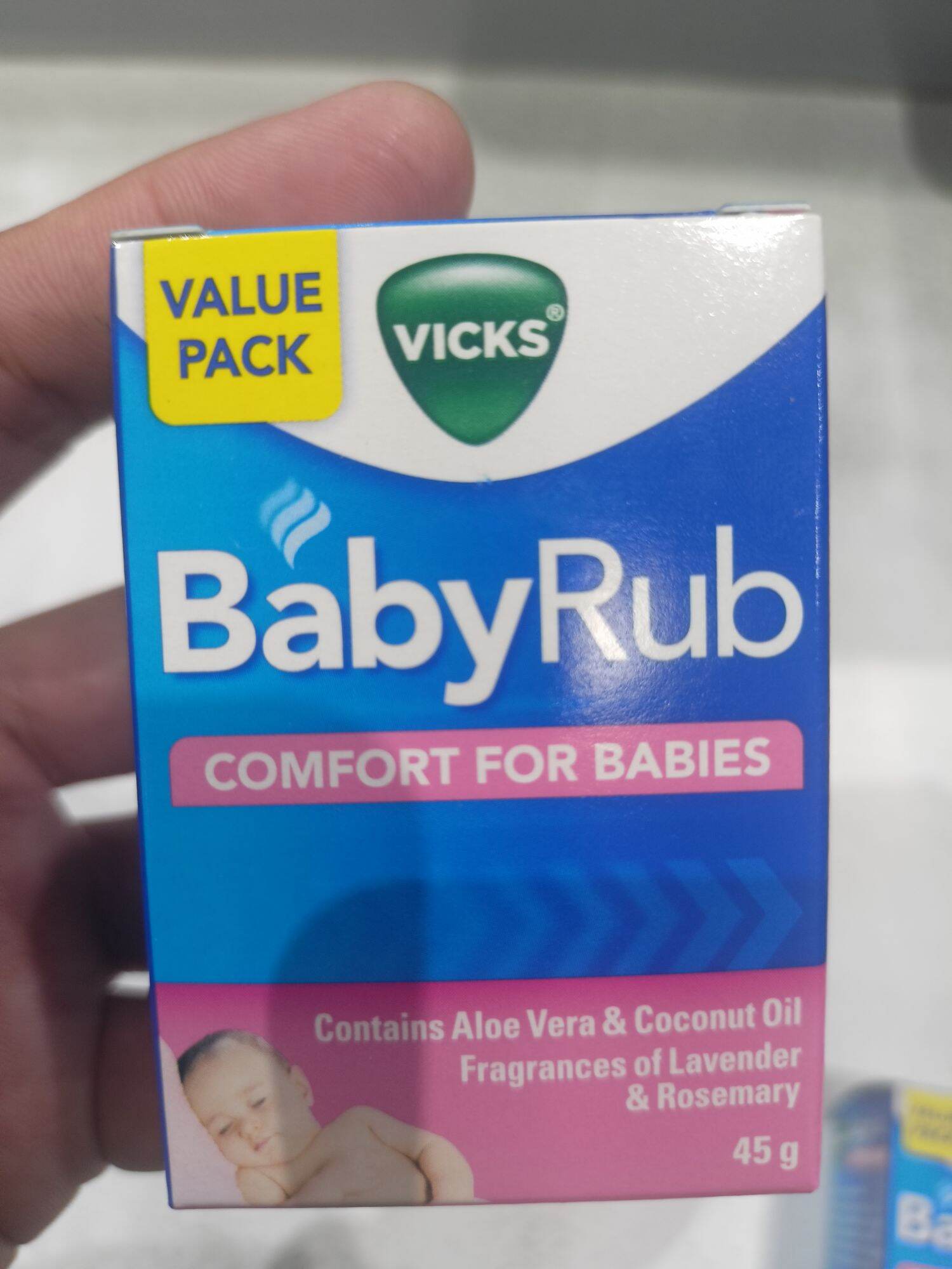 Vicks BabyRub Comfort for Babies Value Pack 45grams | Lazada PH