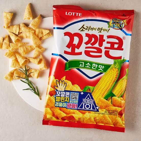 Corn Chips 67g (Korean Lotte Kkokkalcorn Chips) | Lazada PH