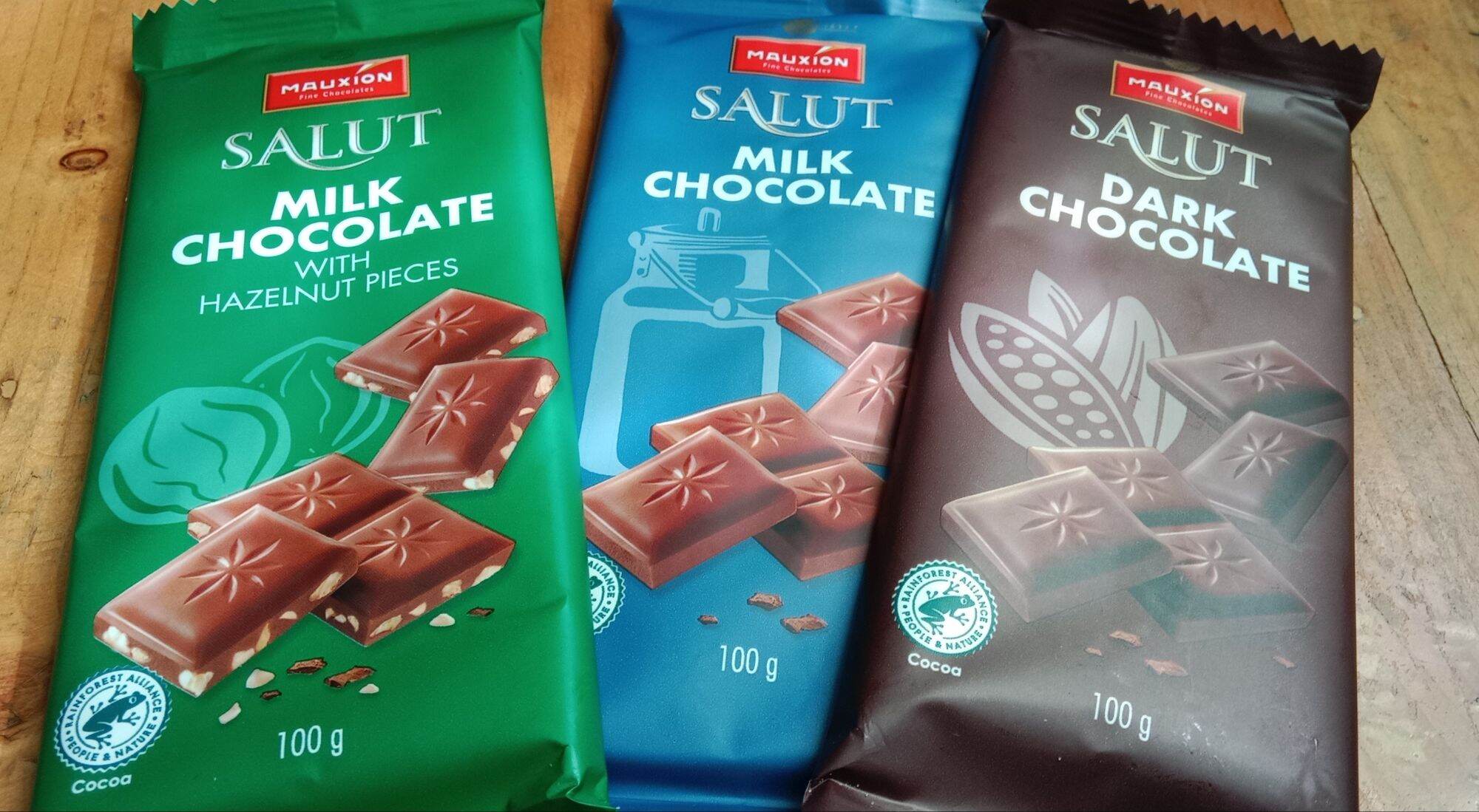 SALUT MILK CHOCOLATE WITH HAZELNUT | Lazada PH