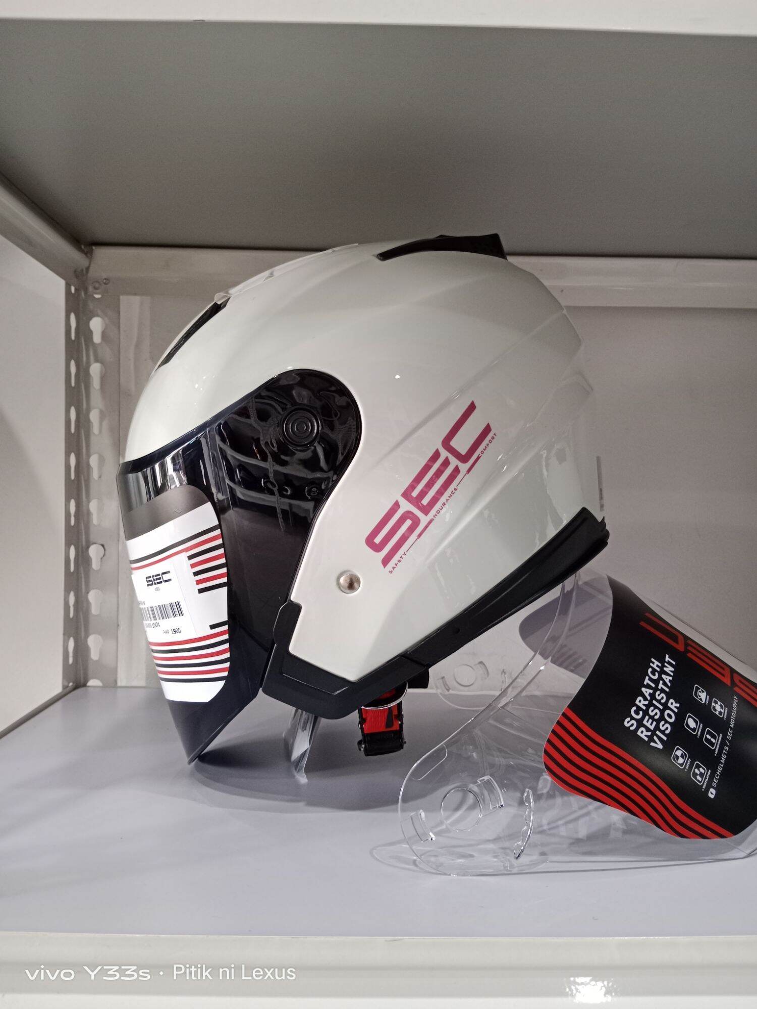 SEC WINDY HALFFACE WITH SMOKE LENS | Lazada PH