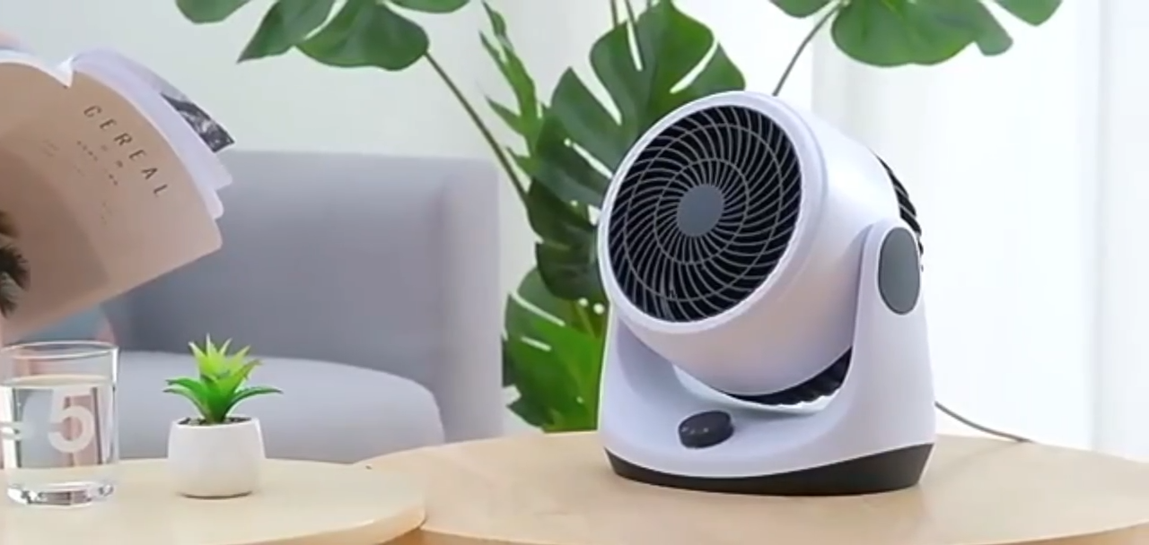 MAIMEITE Desk Fan, Small Personal Desktop Table Fan with Strong Wind ...