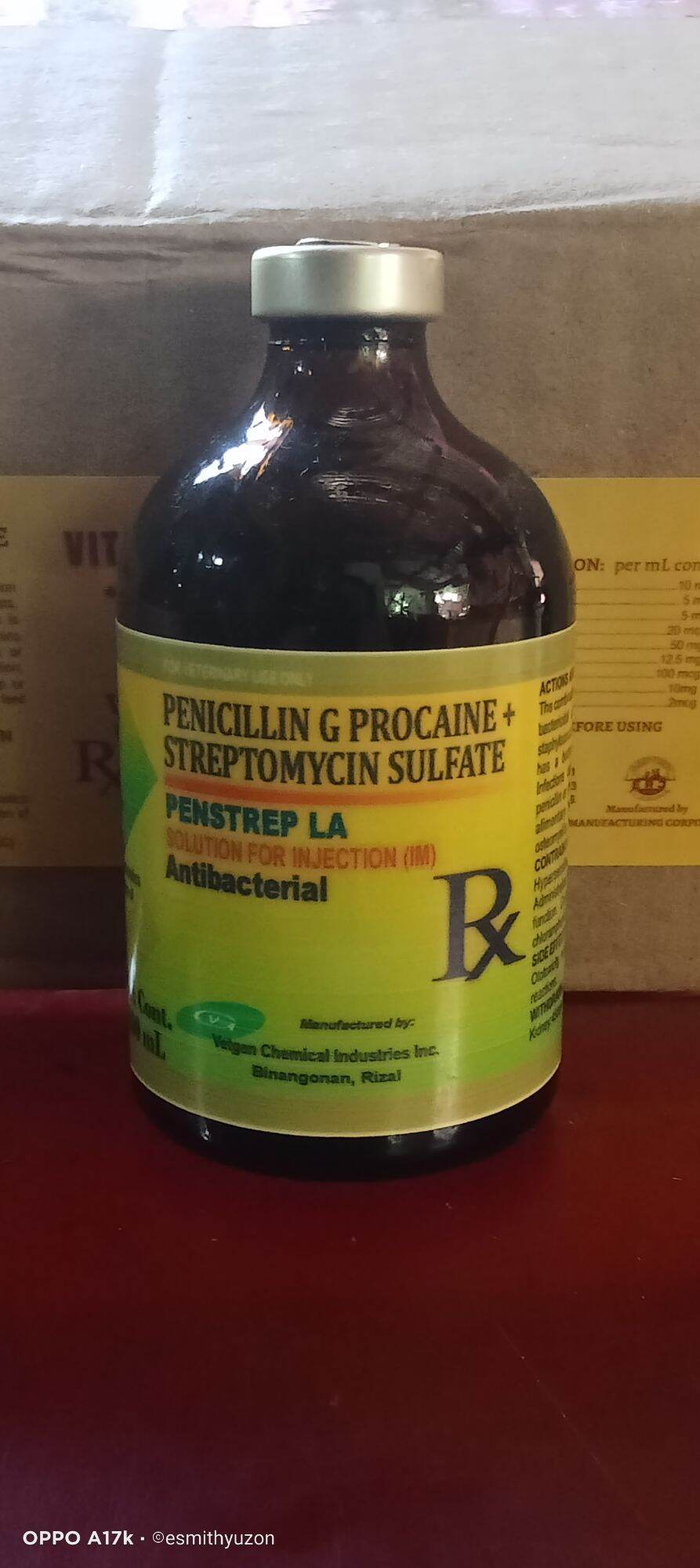 PENICILLIN G PROCAINE + STREPTOMYCIN SULFATE | Lazada PH