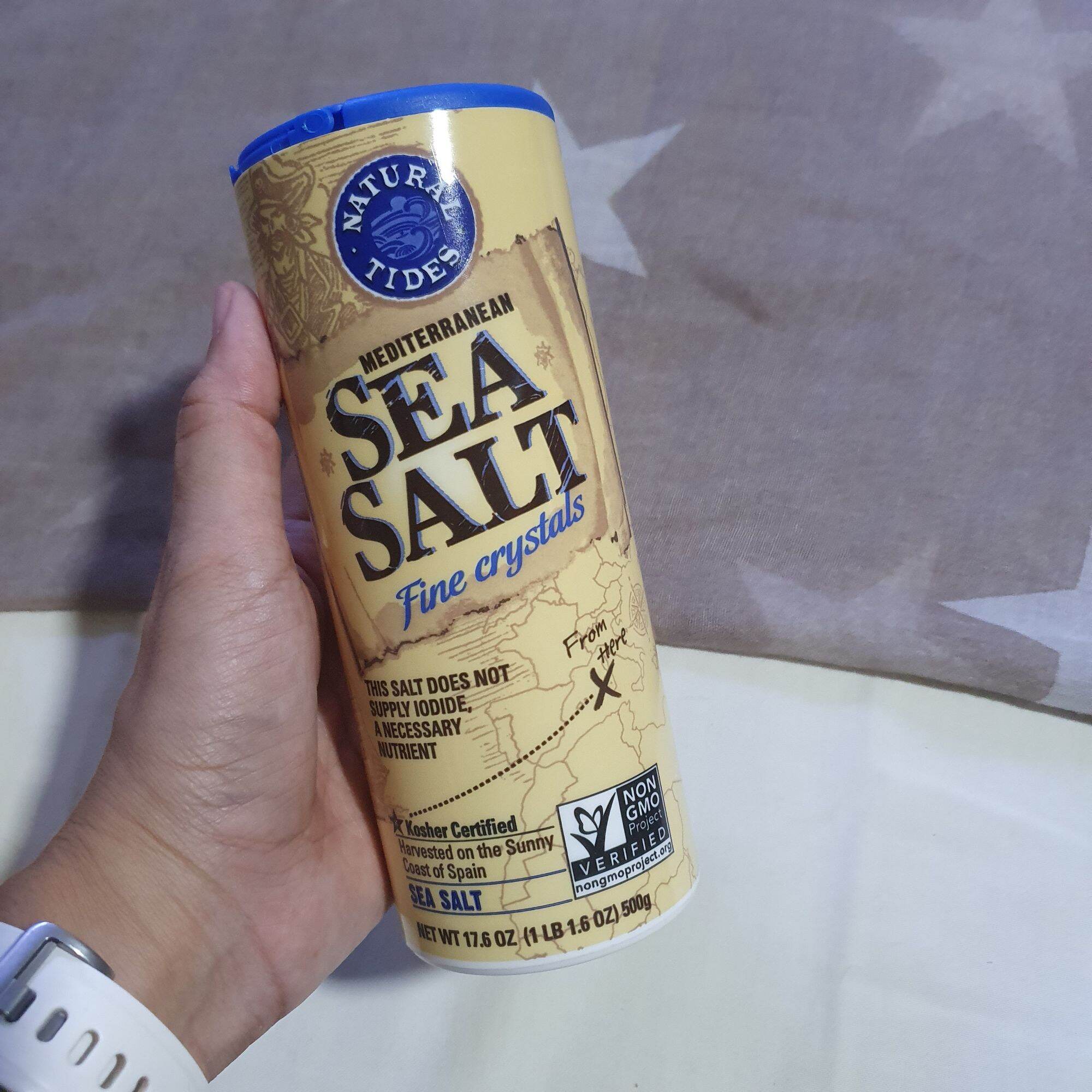 Natural Tides Mediterranean Sea Salt Fine 500g | Lazada PH