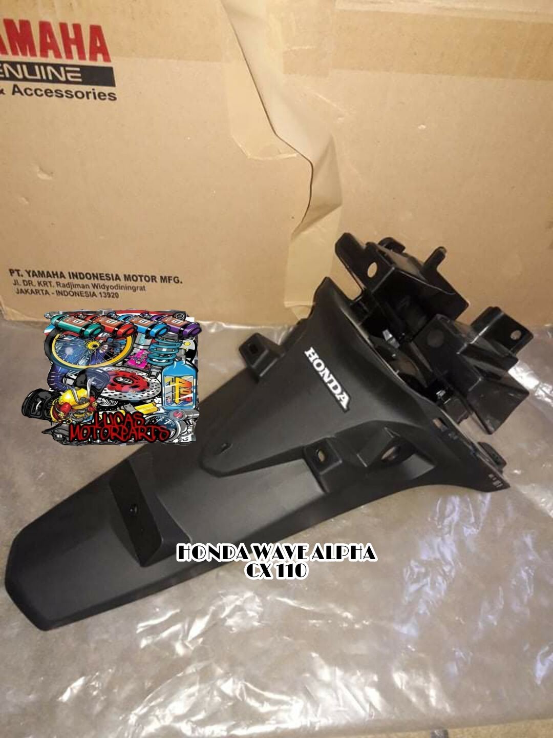 HONDA WAVE ALPHA CX 110 ORIG REAR FENDER | Lazada PH