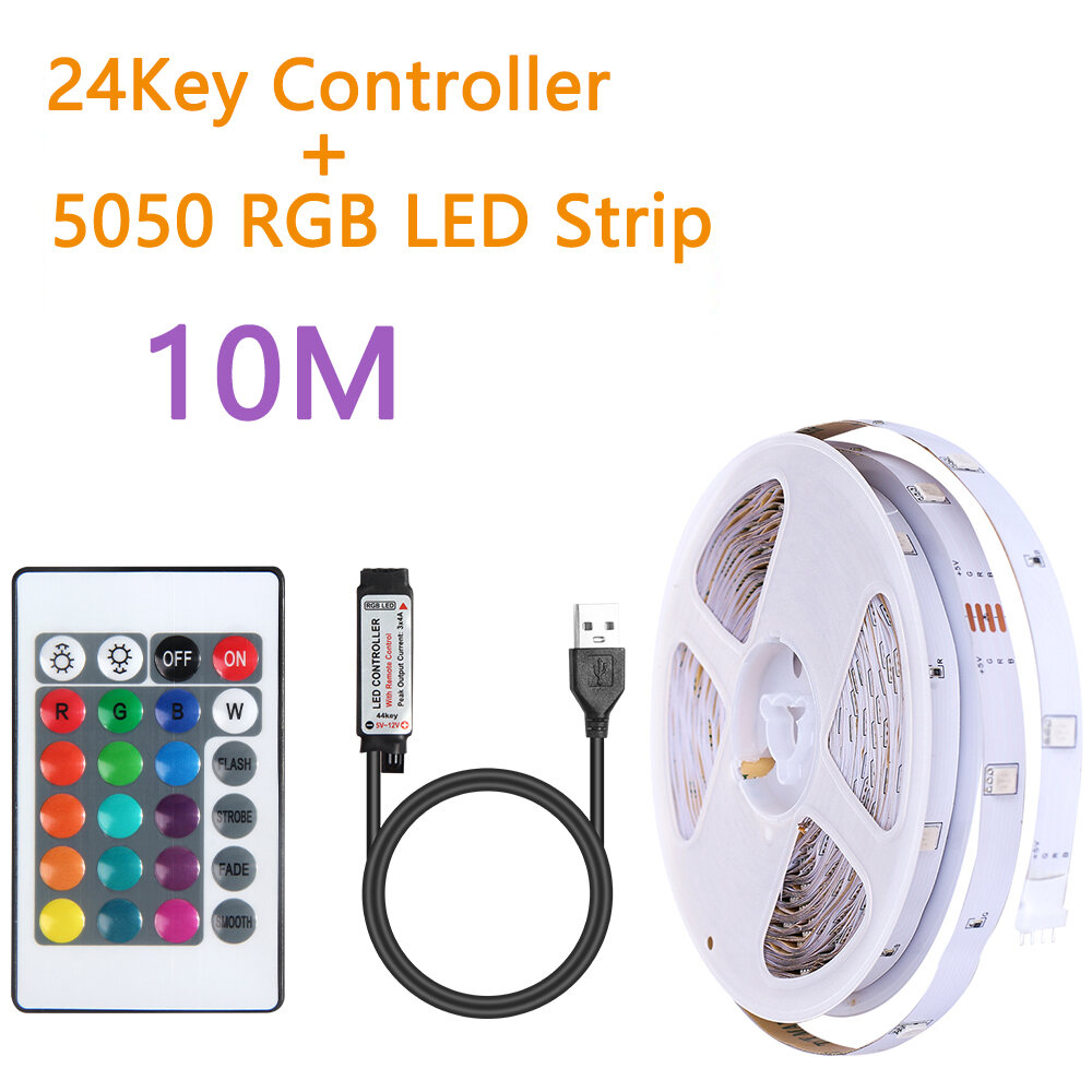 Halloween LED Strip Lights RGB Infrared Control Color Change with ...