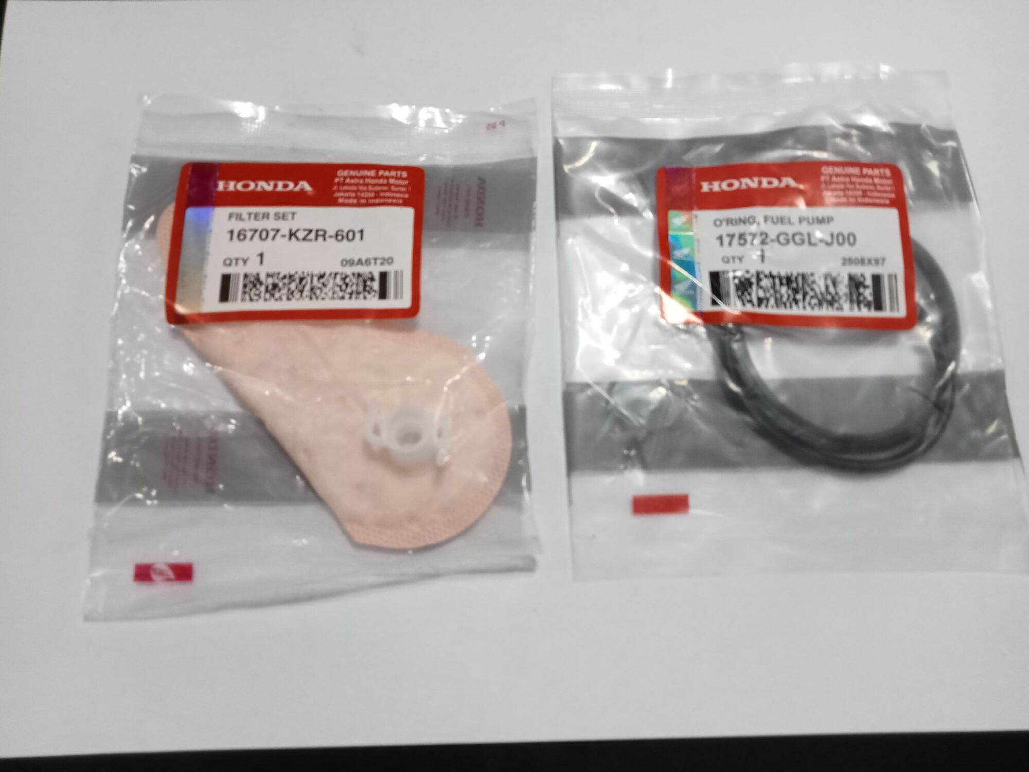 Fuel Filter + O-RING N Seal, Honda Genuine, Honda, Click 125,V1,2,3 ...