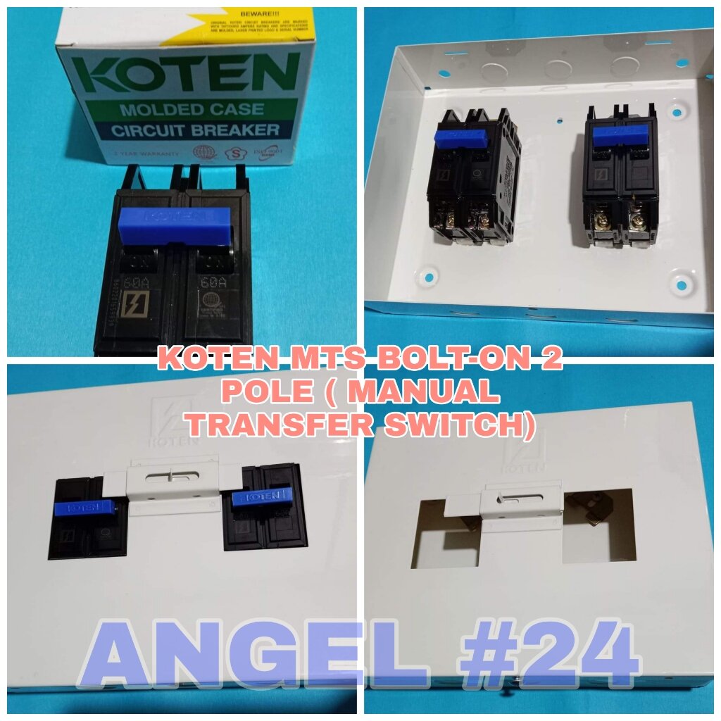 KOTEN MTS BOLT-ON 2 POLE ( MANUAL TRANSFER SWITCH) | Lazada PH