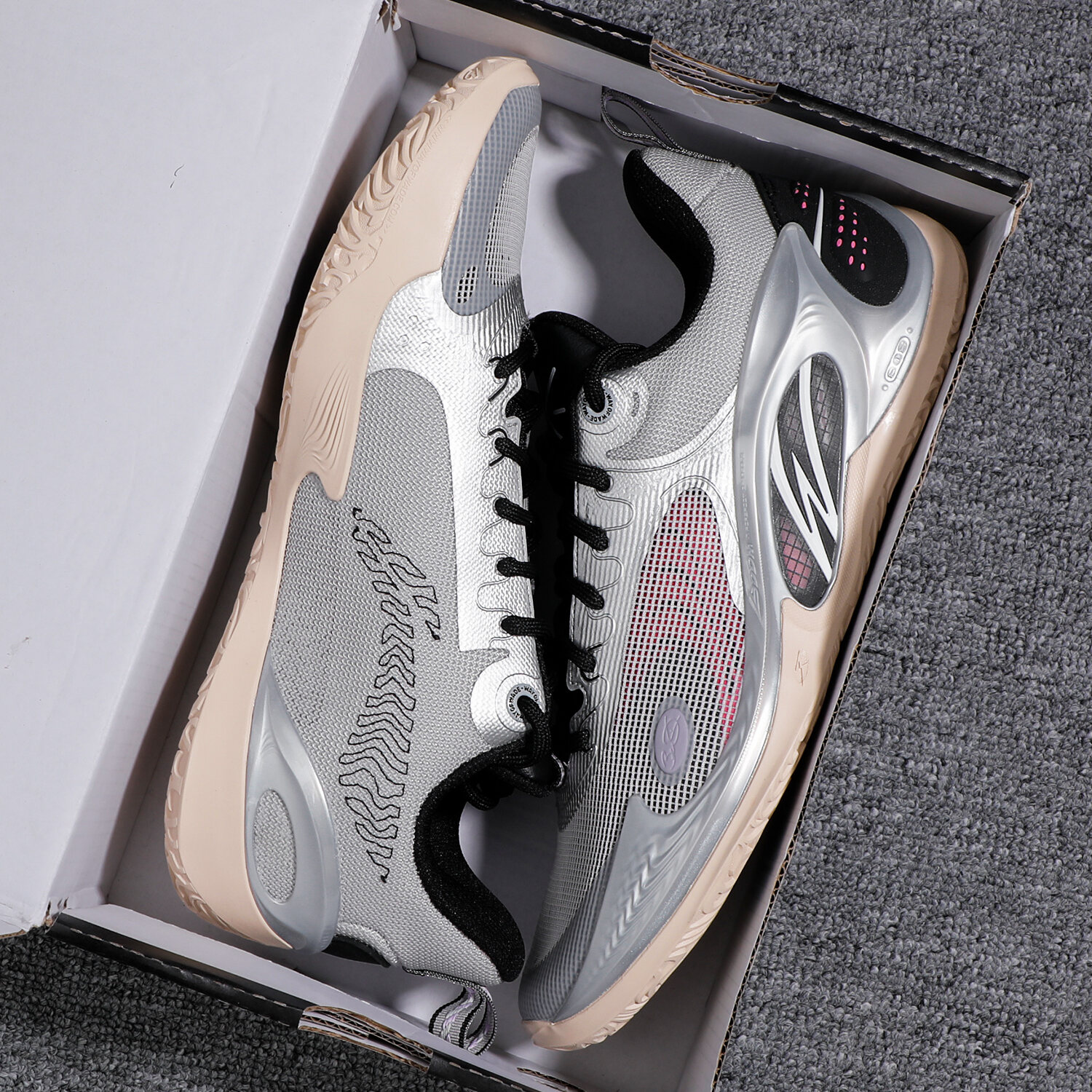 Li Ning Men's Wade 808 3 Generation Shock-Absorbing Wear-Resistant Non ...