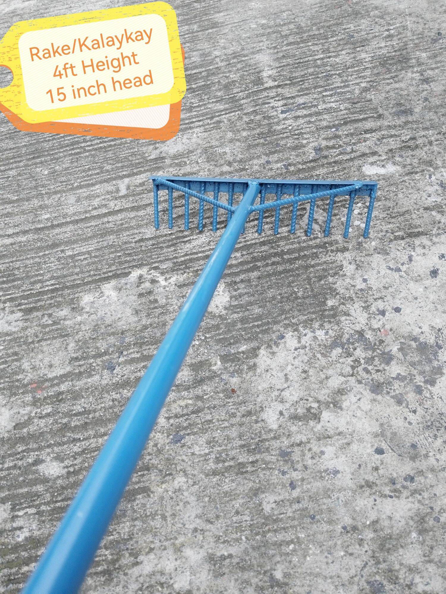 4ft Solid Bakal Kalaykay/Rake Head Heavy duty | Lazada PH