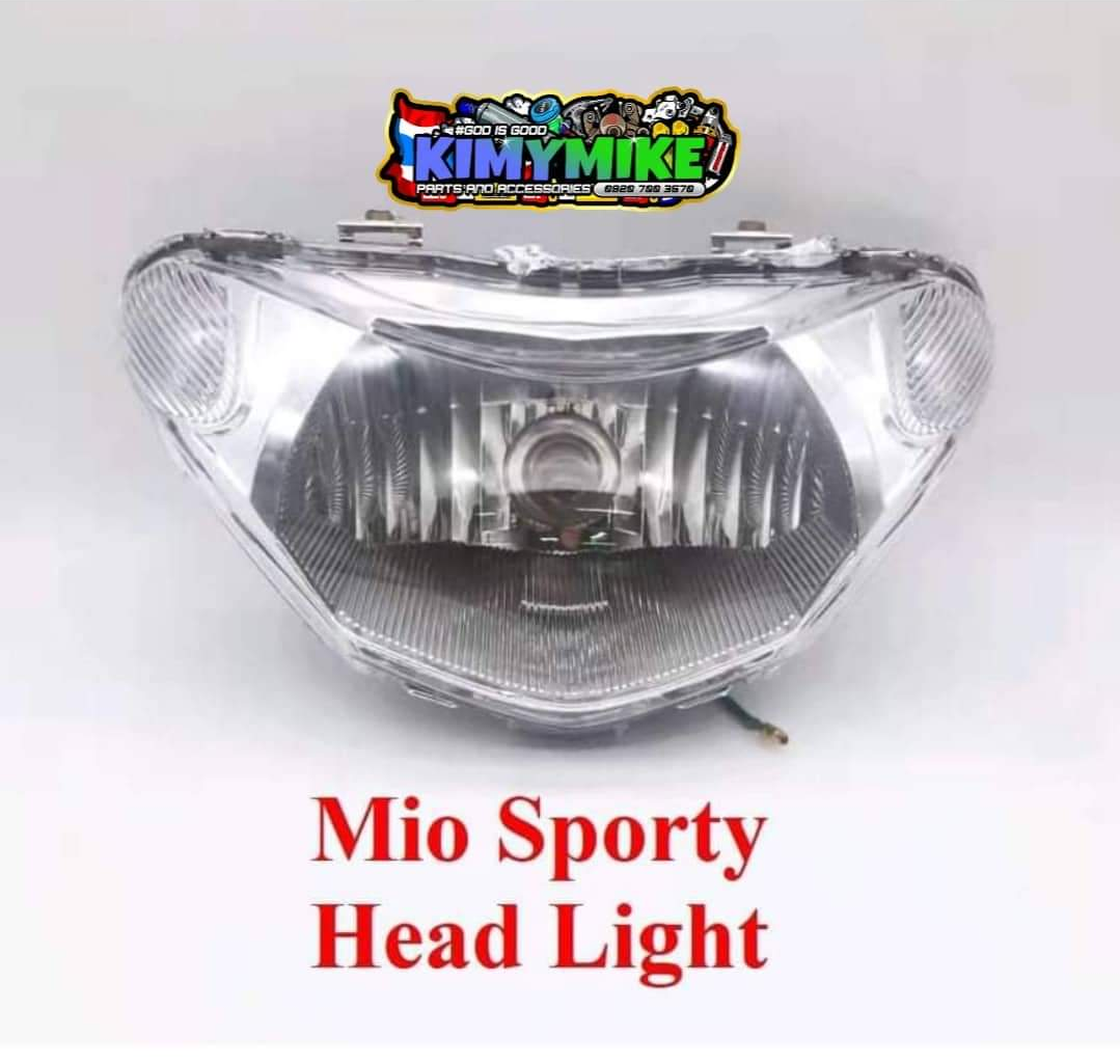 HEADLIGHT ASSEMBLY FOR MIO SPORTY (replacement) | Lazada PH