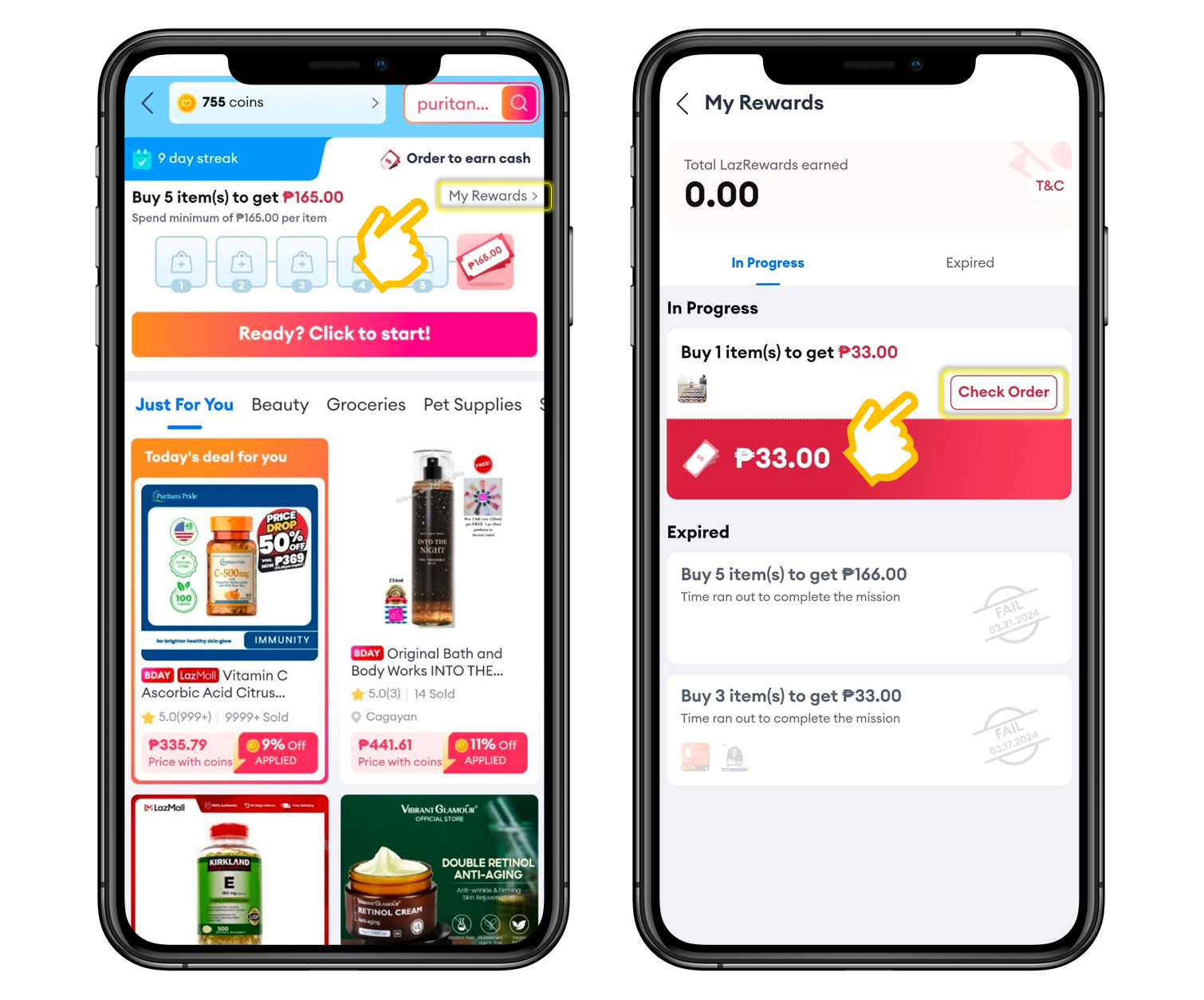 Order Mission FAQs | Lazada