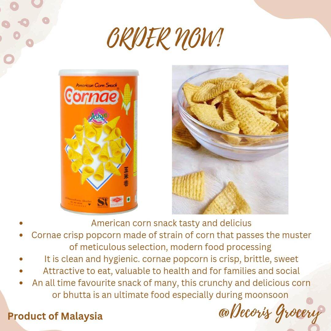 CORNAE American Corn Snack 68G | Lazada PH