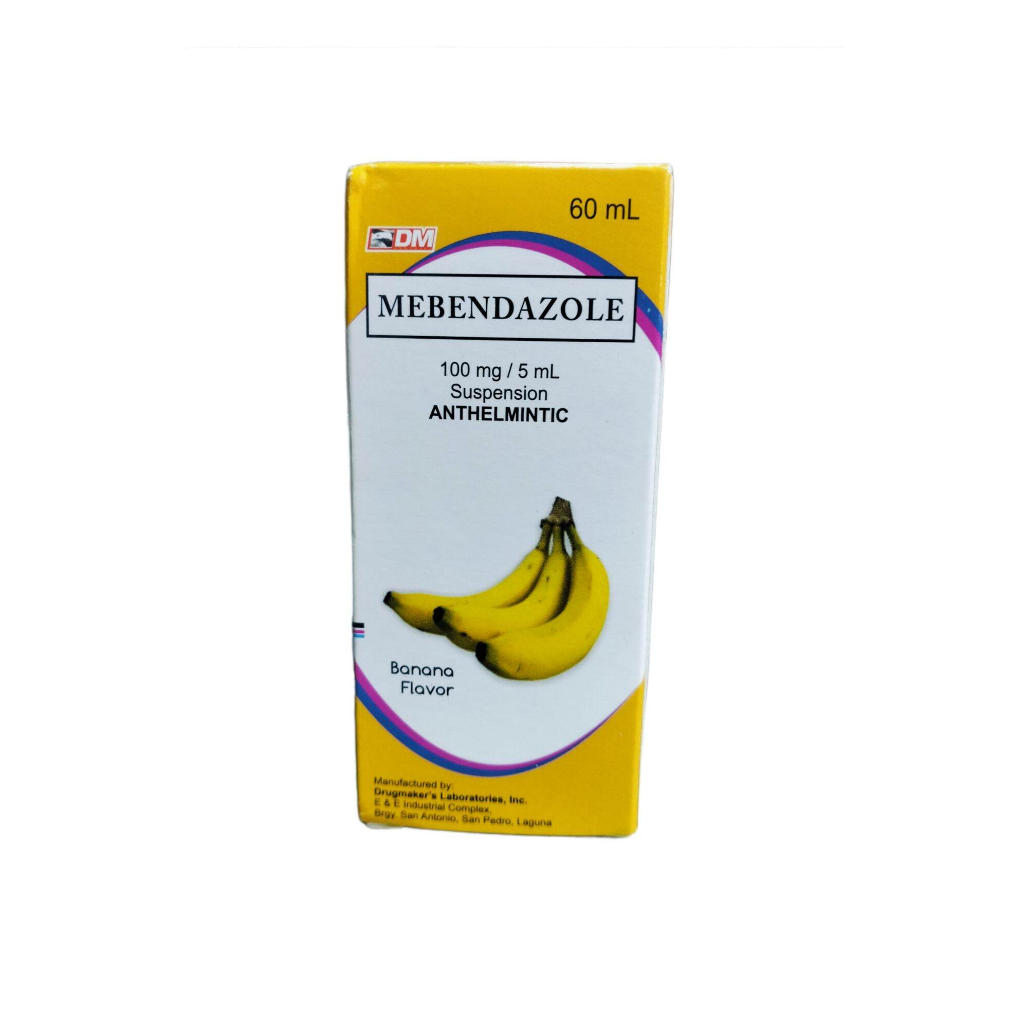 Mebendazole suspension Banana flavor/ chewable Orange Flavor | Lazada PH