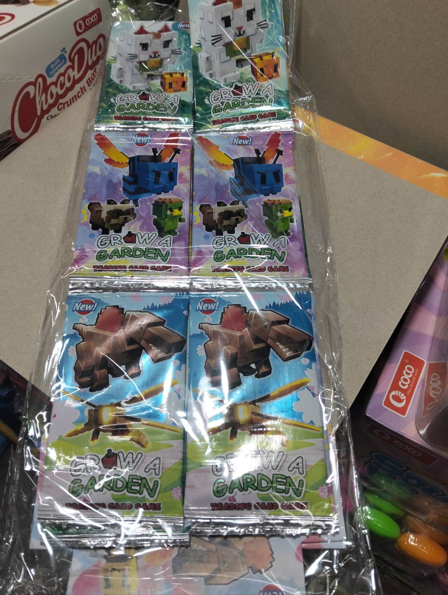 36 PACK TIE TRADING CARDS GROW A GARDEN PACK, PANINDA | Lazada PH