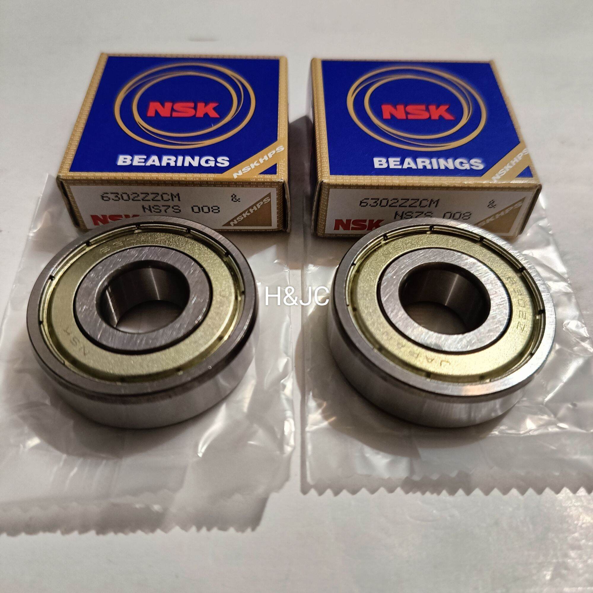 NSK bearing Japan Quality Double Metal Seal 6000/6200/6201/6202/6203/6205/6300/6301/6302 | Lazada PH