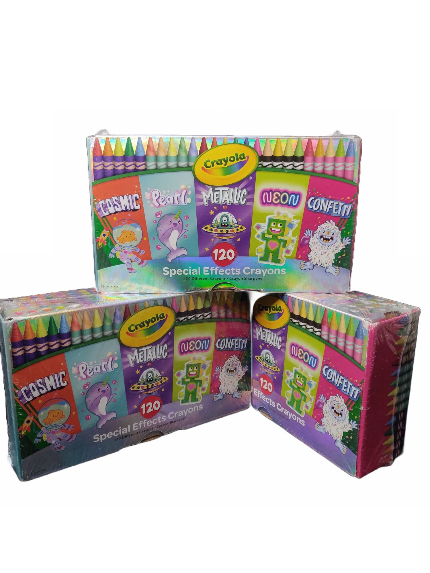[ 1 BOX ] Crayola Specialty Crayons: Special Effects, 120Ct | Lazada PH