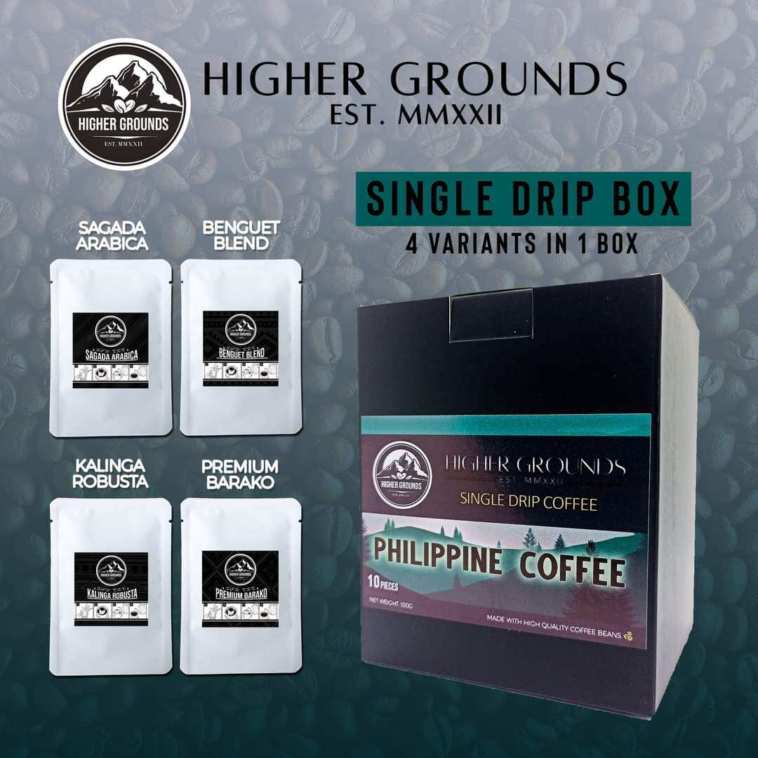 Single Drip Brewed Coffee Box, Philippine Coffee | Lazada PH