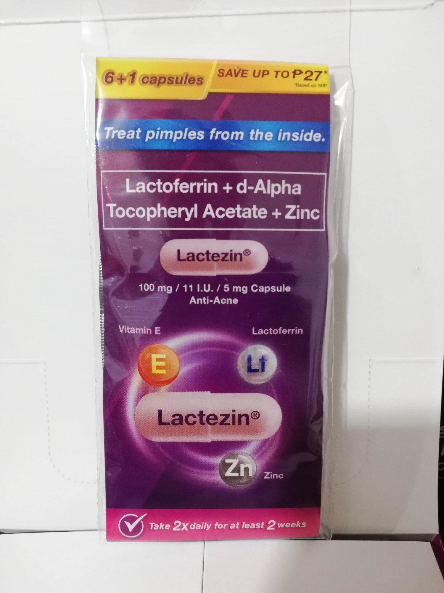 lactezin capsule 6+1 | Lazada PH