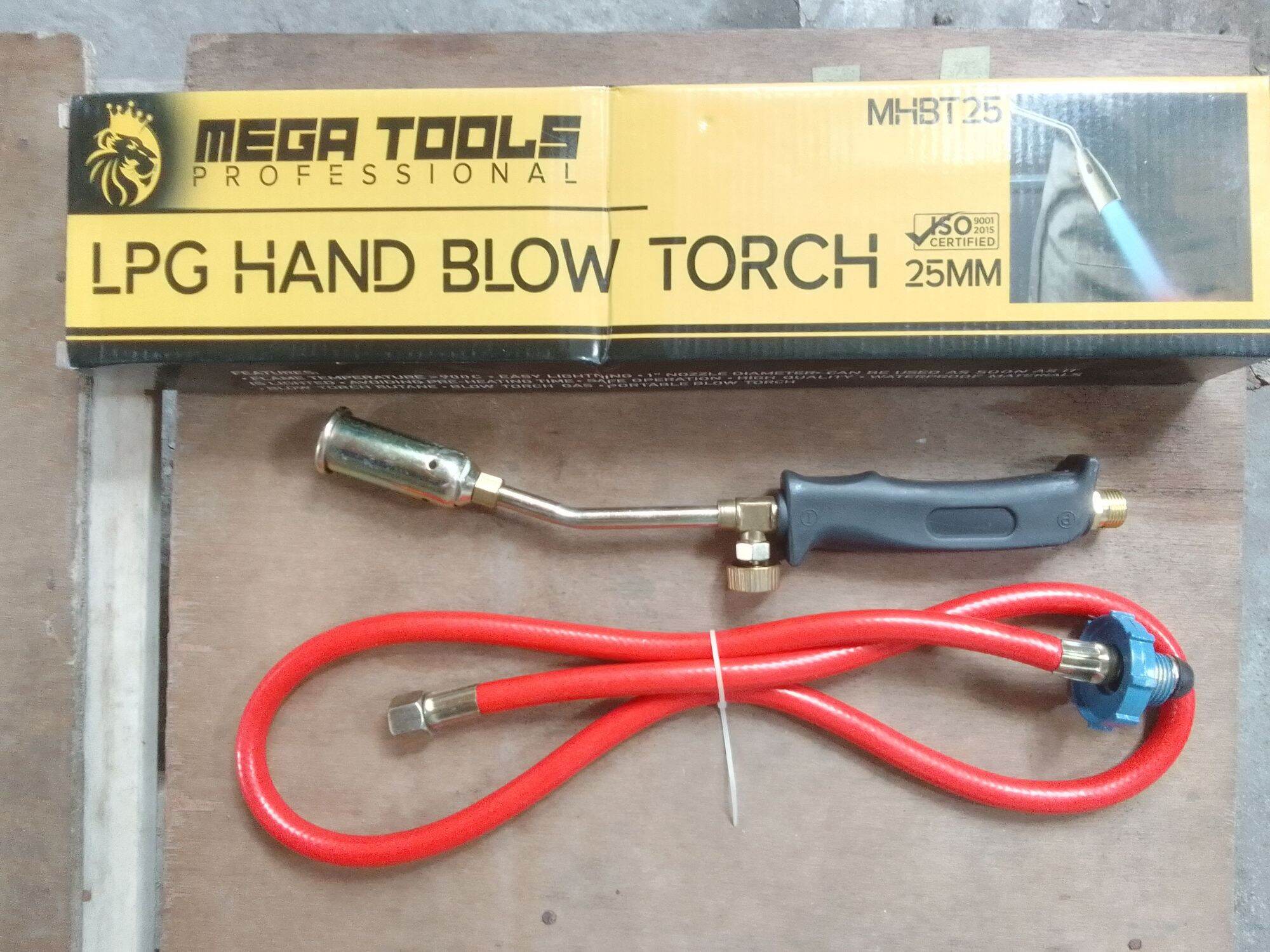 MEGATOOLS LPG HAND BLOW TORCH MHBT25 25MM 1" NOZZLE MEGA TORCH | Lazada PH