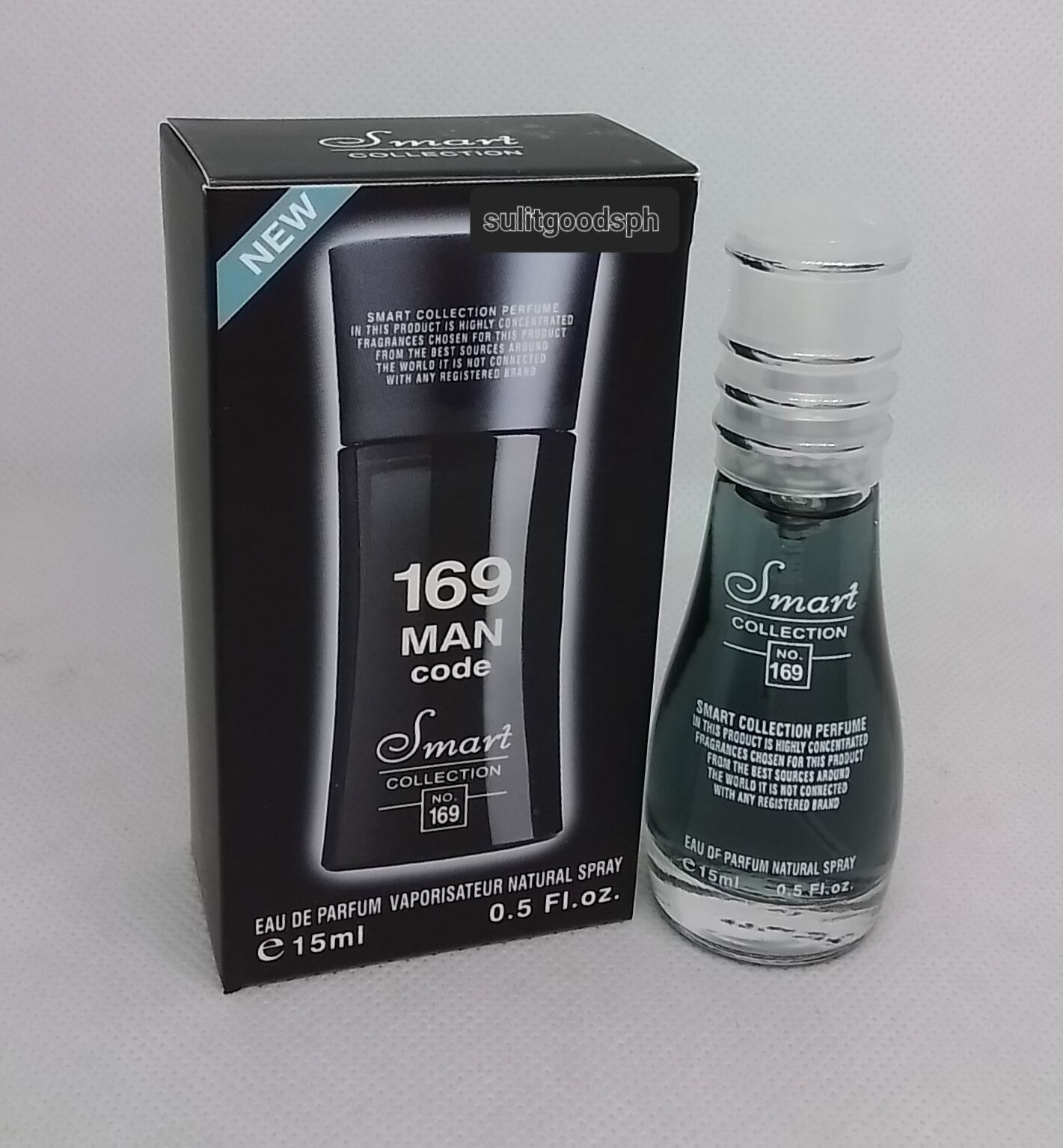 SMART COLLECTION PERFUME NO. 169 FOR MEN 15 ML EDP | Lazada PH