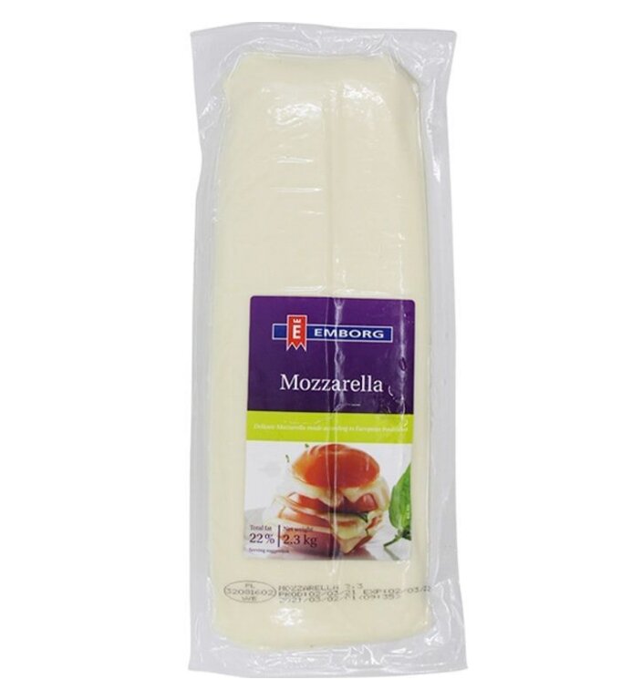 (Iline) Emborg Mozzarella Cheese Block 2.3kg | Lazada PH