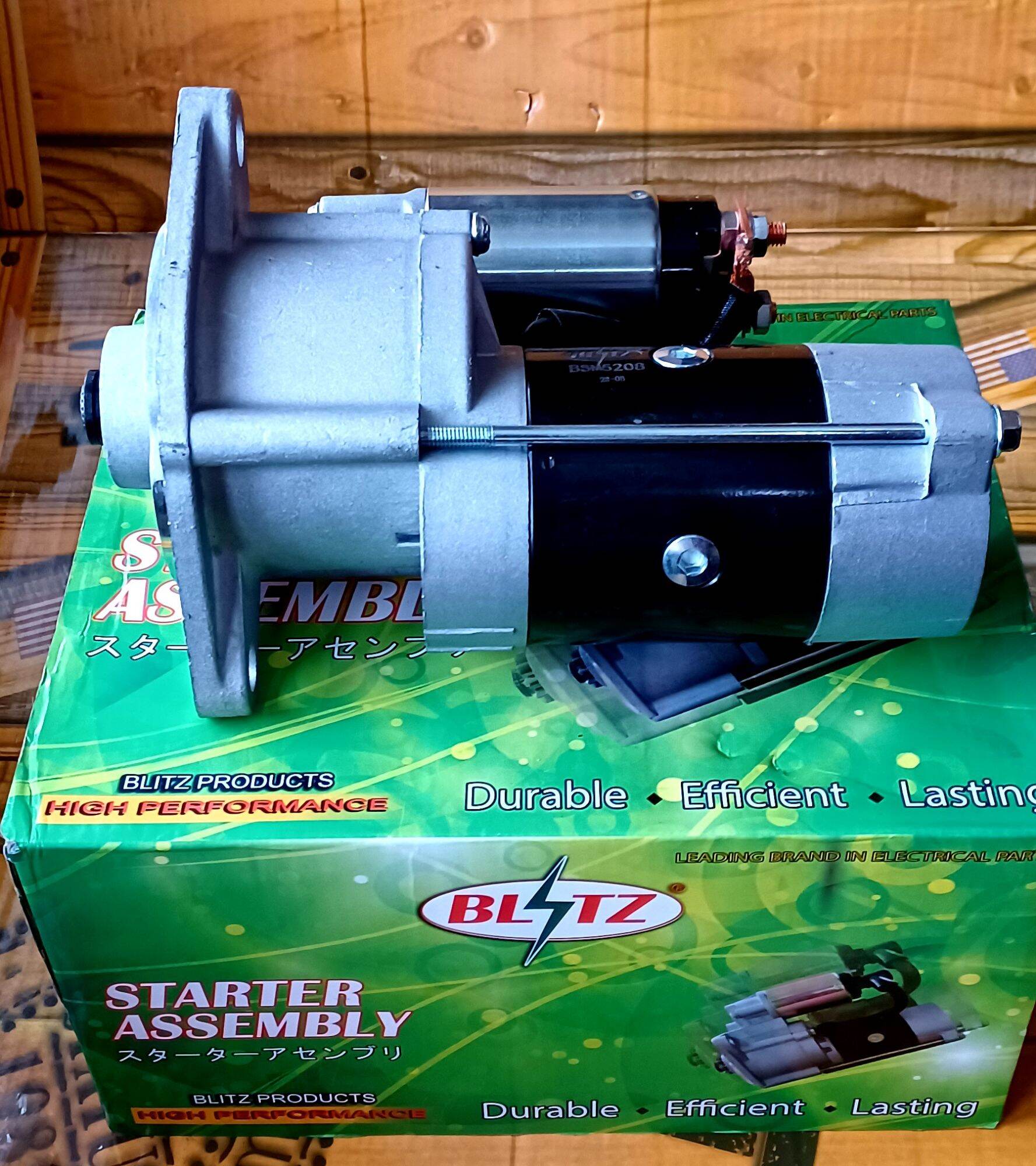 Starter assembly for Mitsubishi 4DR5 24V/9teeth 3.2kw BSM5208 | Lazada PH