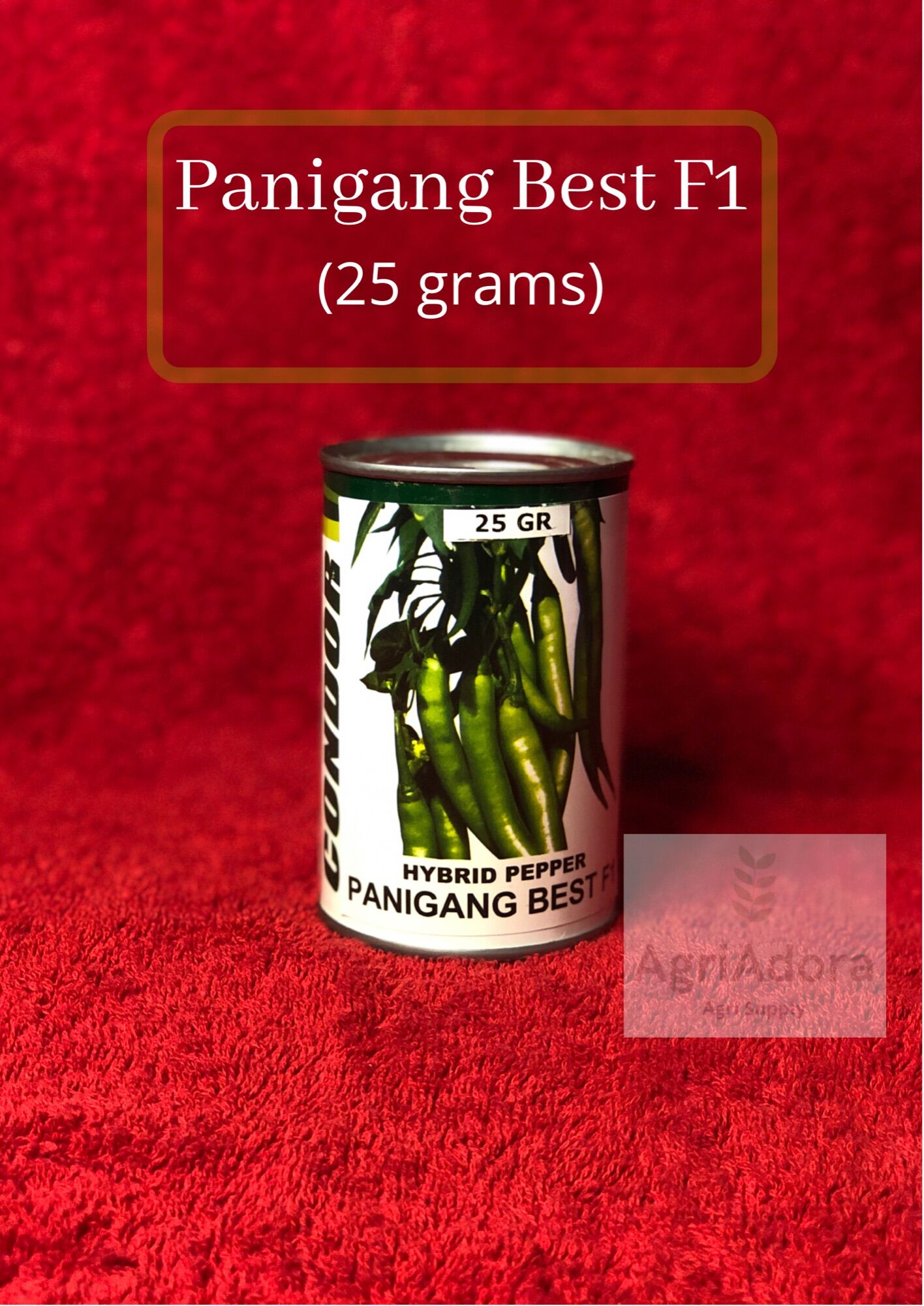 PANIGANG BEST F1 Hybrid Pepper Seeds 25 grams (Condor Quality Seeds ...
