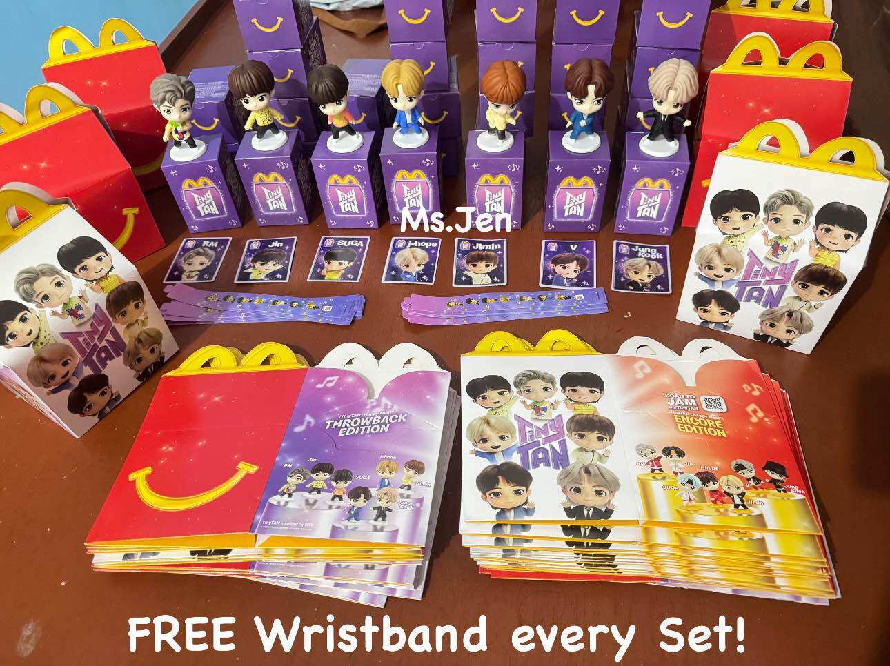 TinyTAN BTS x McDonald’s MCDO Happy Meal 2025 Blind box Tiny tan BTS ...
