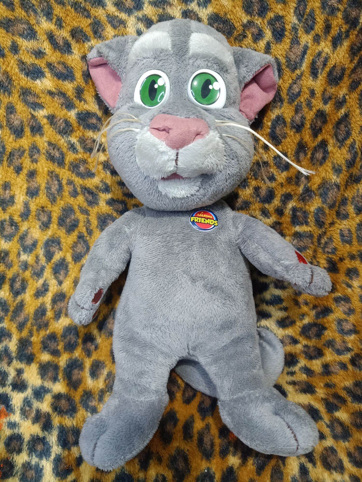 INTERACTIVE VINTAGE TALKING TOM PLUSH TOY | Lazada PH
