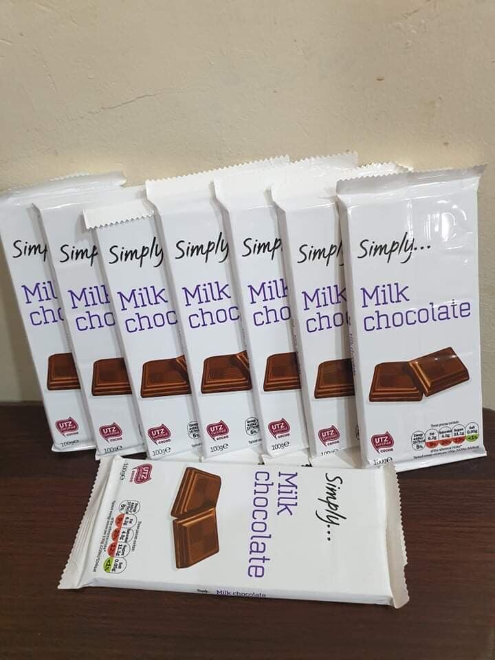 Simply Milk & Dark Chocolate 100gm - Lidl | UK | Lazada PH