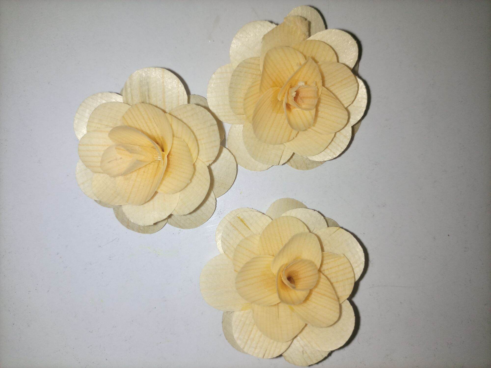 Wood flower Mini Rose ₱48 for 24 pieces . | Lazada PH