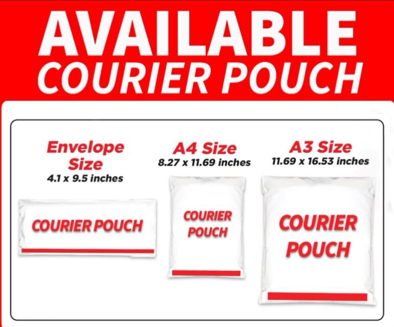 (100 pcs )light gray J&T Express Plastic Pouches, Shipping bag ...