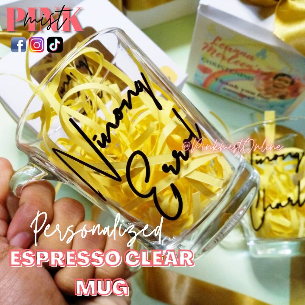 Ninong Ninang Customized Souvenir Mug for Weddings, Baptismal ...