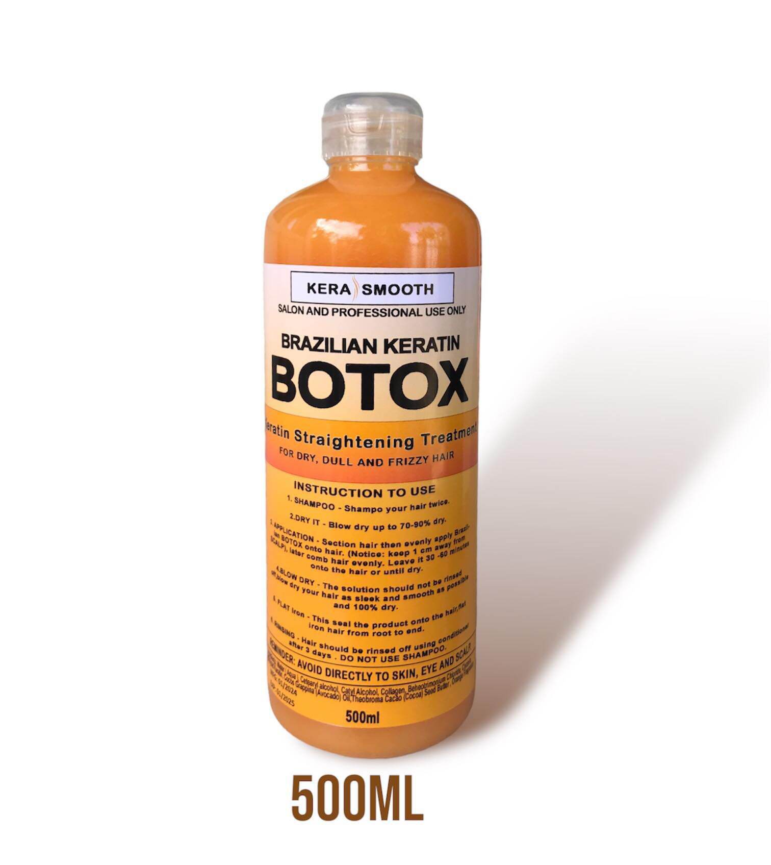 1 Liter BRAZILIAN KERATIN Hair BOTOX hair Treatment better than ...