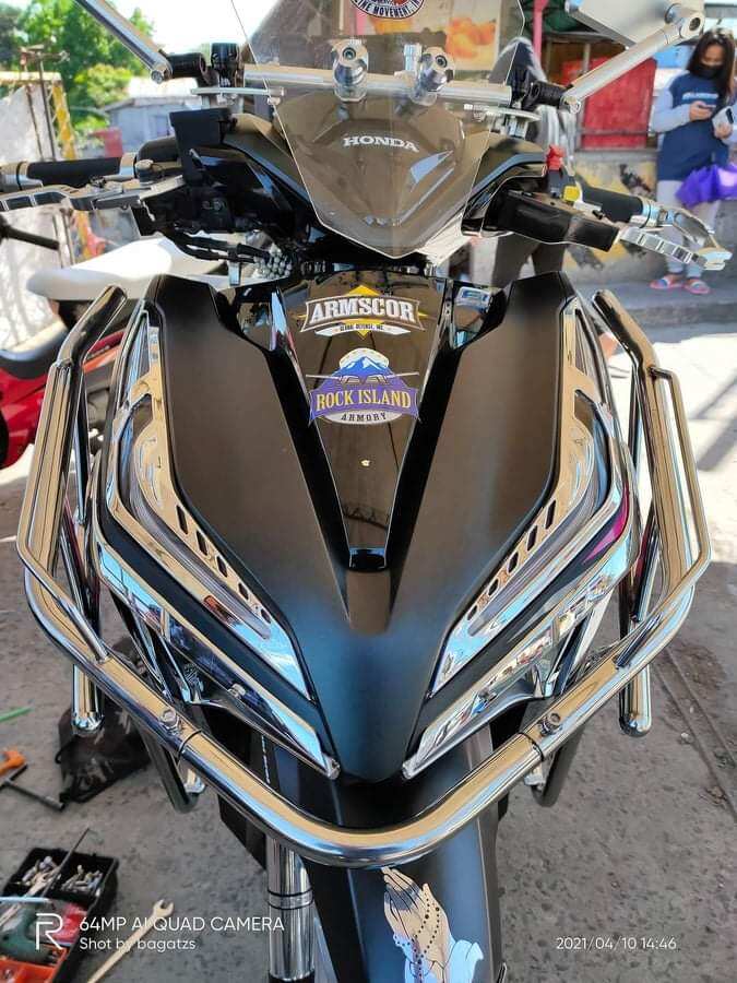 HONDA CLICK 125 / 150 FULL ARMOUR CRASHGUARD ( SIGNATURE 304 STAINLESS ...