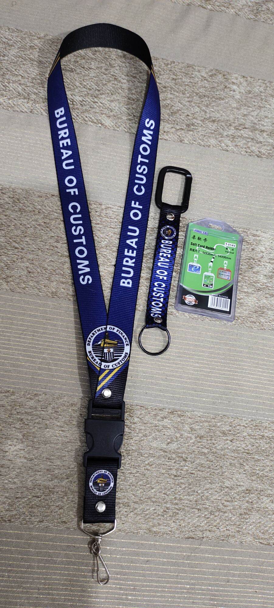 BUREAU OF CUSTOMS ID LACE LANYARDS | Lazada PH