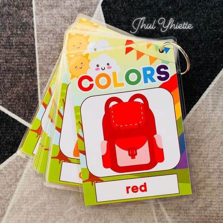 LAMINATED FLASH CARDS FOR KIDS (ABAKADA, ALPHABET, NUMBERS, SHAPES ...