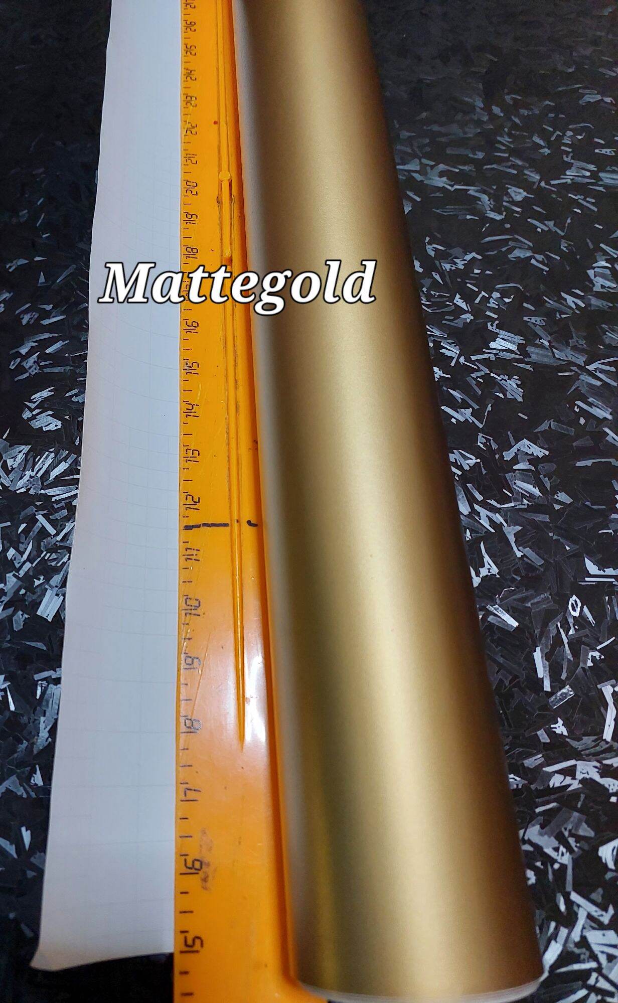Glossy Silver/Gold/Matte Vinyl Wrap roll Sticker Decal sheet Film ,Self ...
