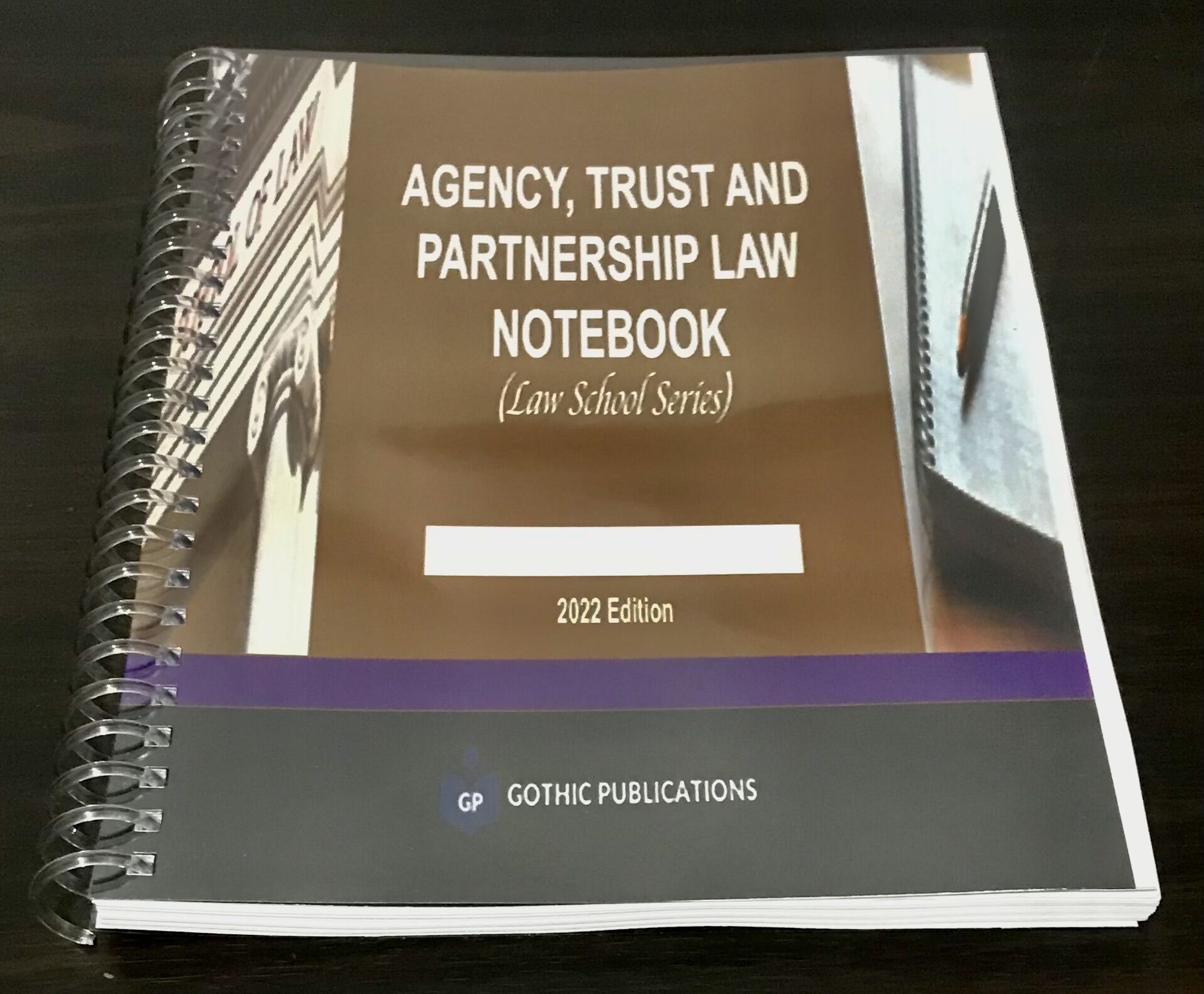 (Codal-Law School) Agency, Trust and Partnership Law Notebook | Lazada PH