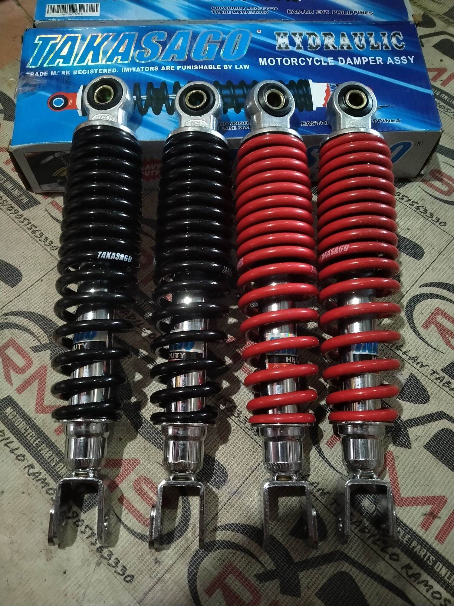 takasago rear shock 275mm for nouvo/nmax/aerox/pcx | Lazada PH