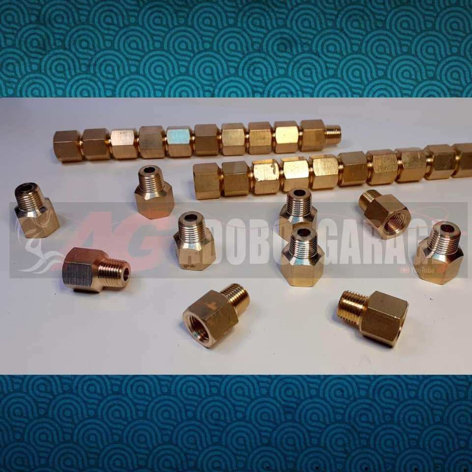 CO2 Brass Fittings Tank Adaptor | Lazada PH