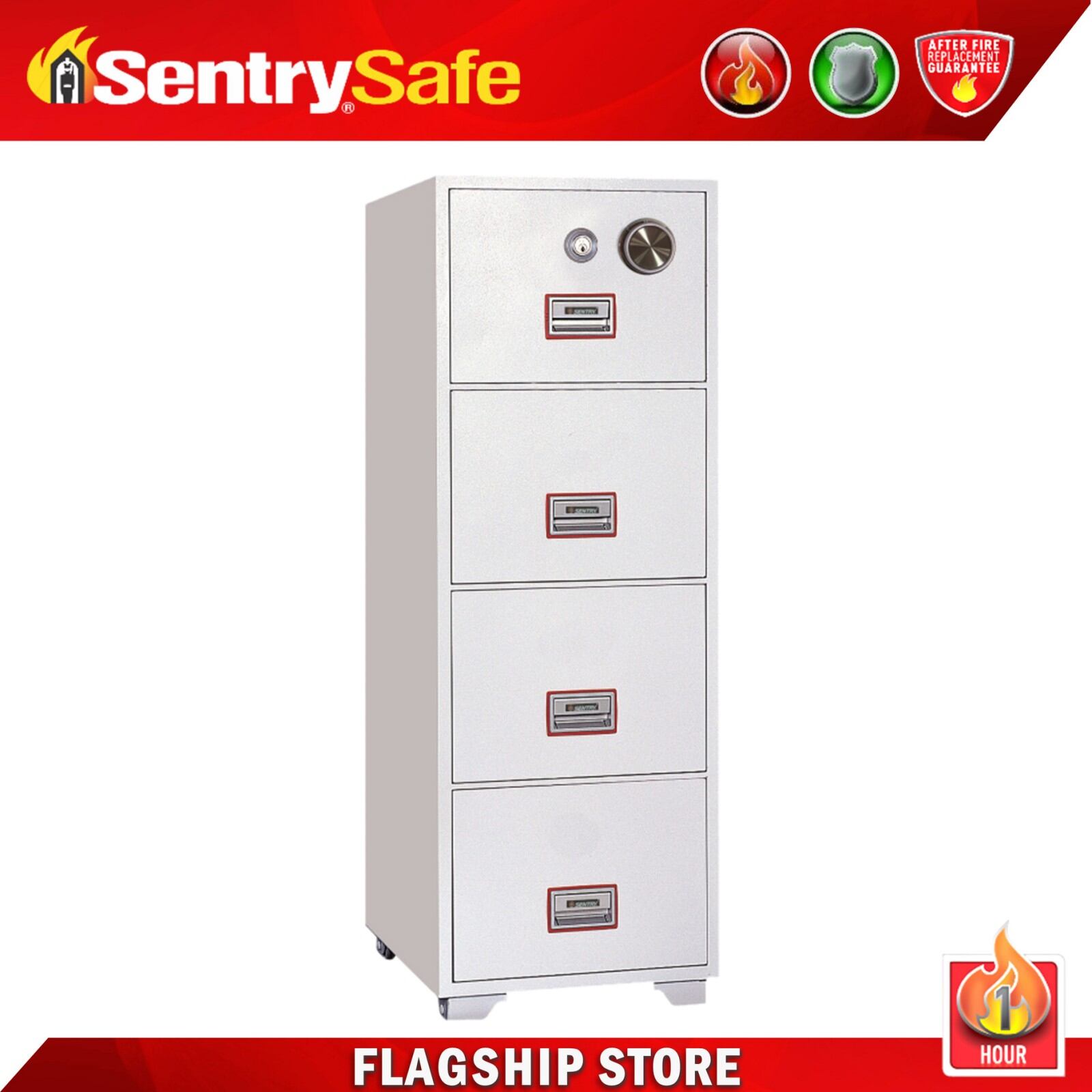 Sentrysafe 4 Drawer Fire Safe File Cabinet | Cabinets Matttroy