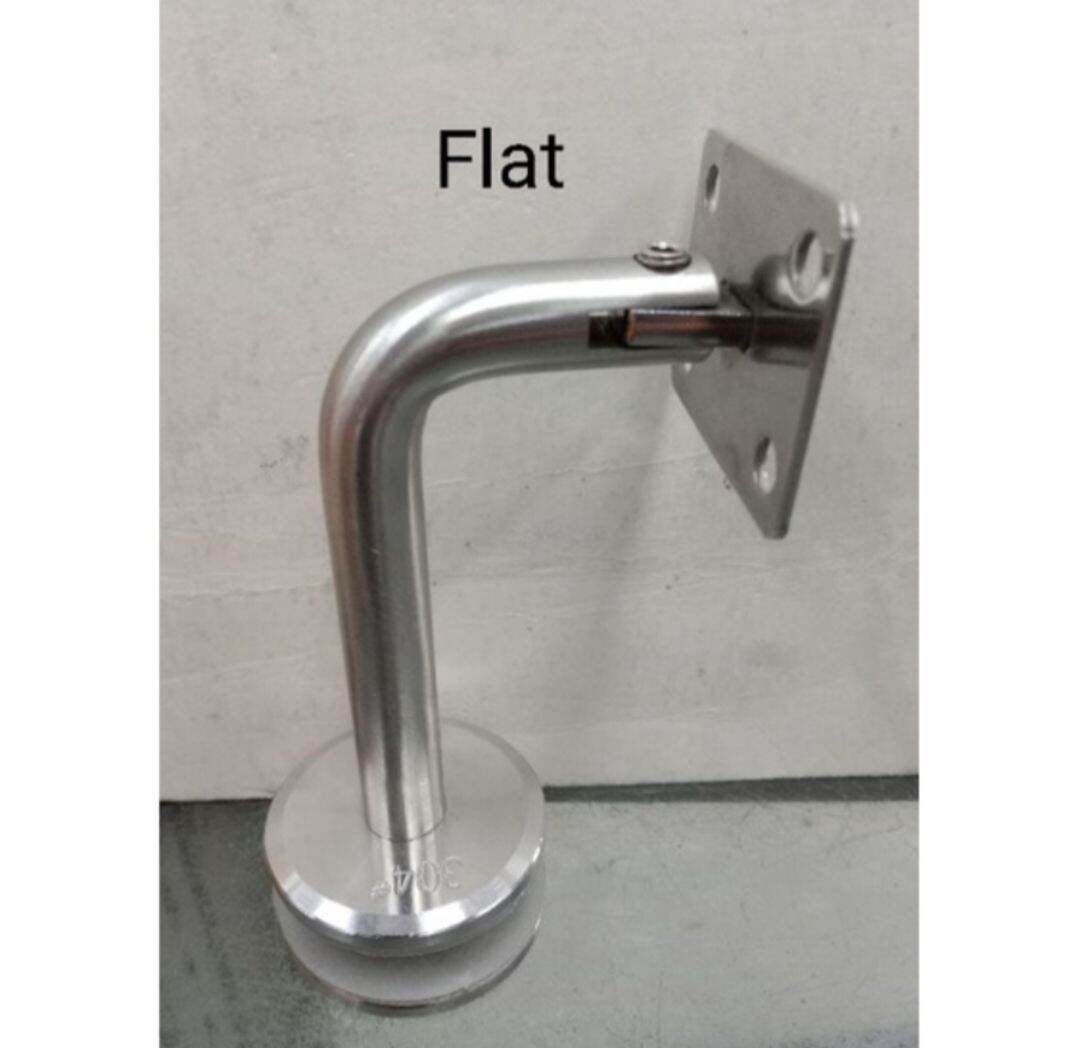 Stainless Glass Handrail Bracket/Adjustable Glass Clamp SUS304 | Lazada PH