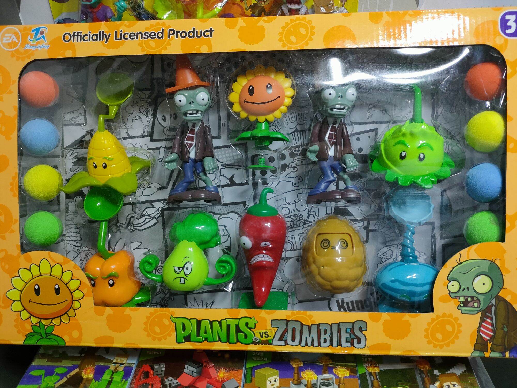 New Plant versus zomb character set toy | Lazada PH