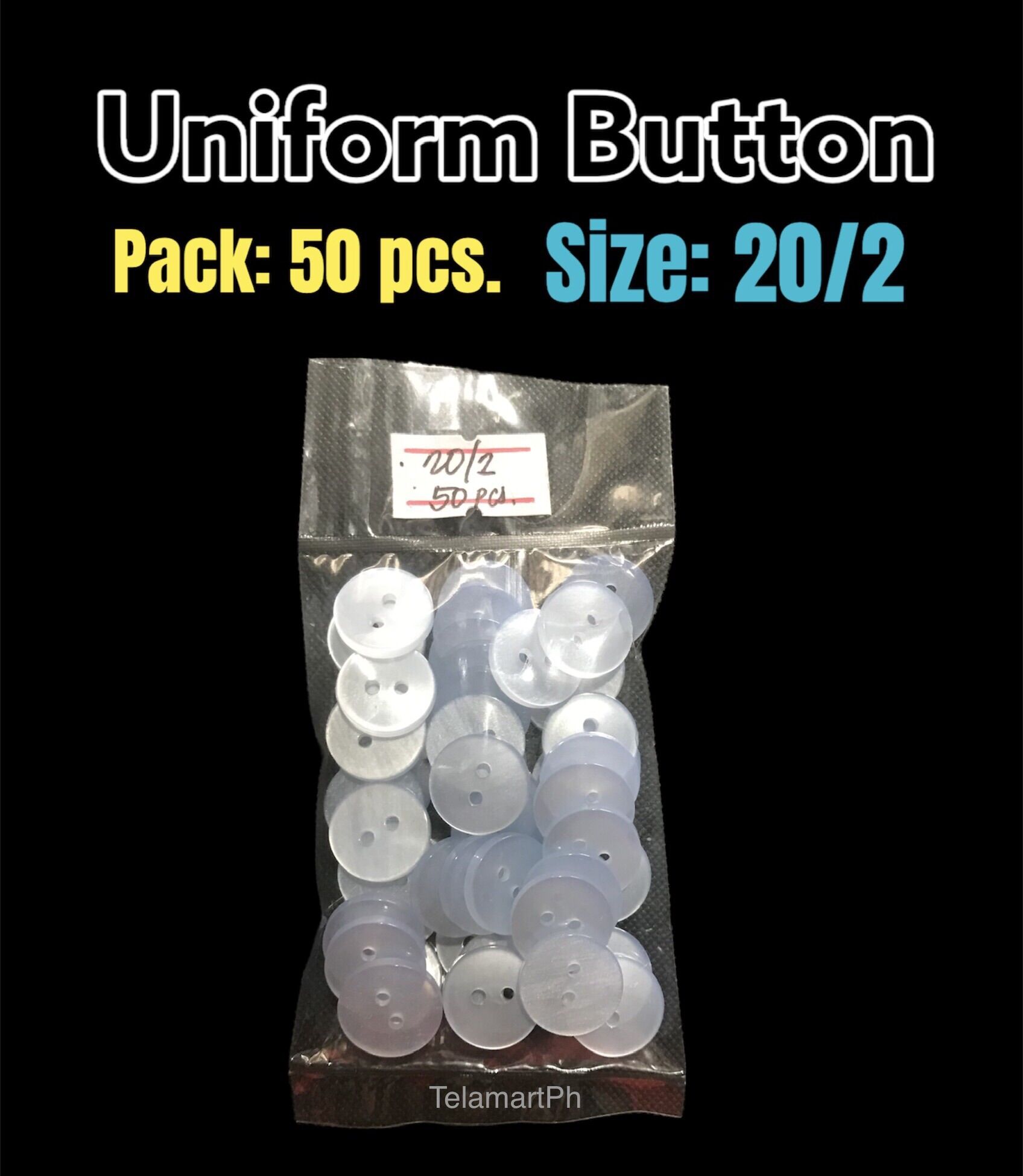 Polo Buttons / Blouse Buttons / Uniform Buttons (per pack) | Lazada PH