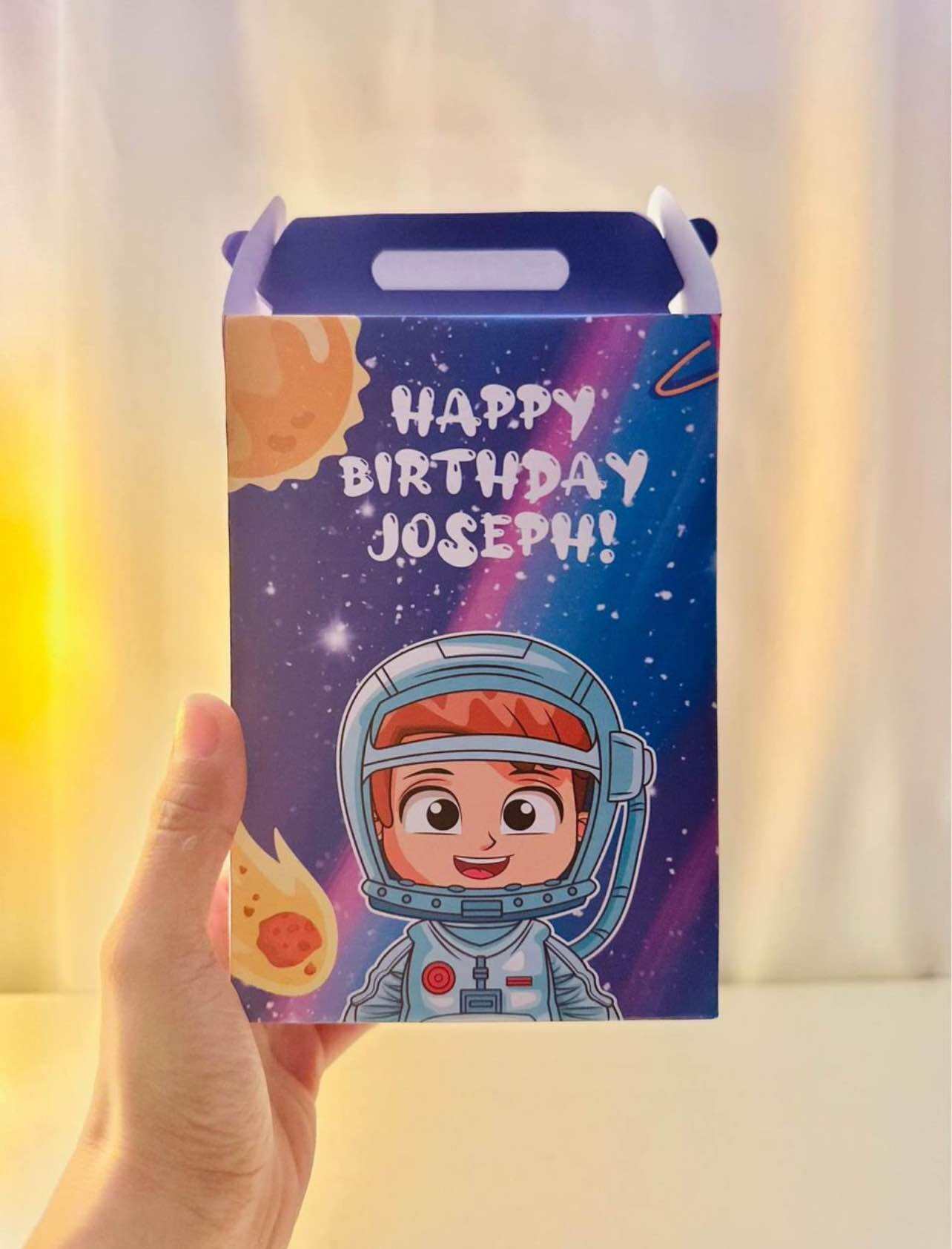 Tall Gable Box for Birthday | Wedding | Reunion | Baptism / Christening ...