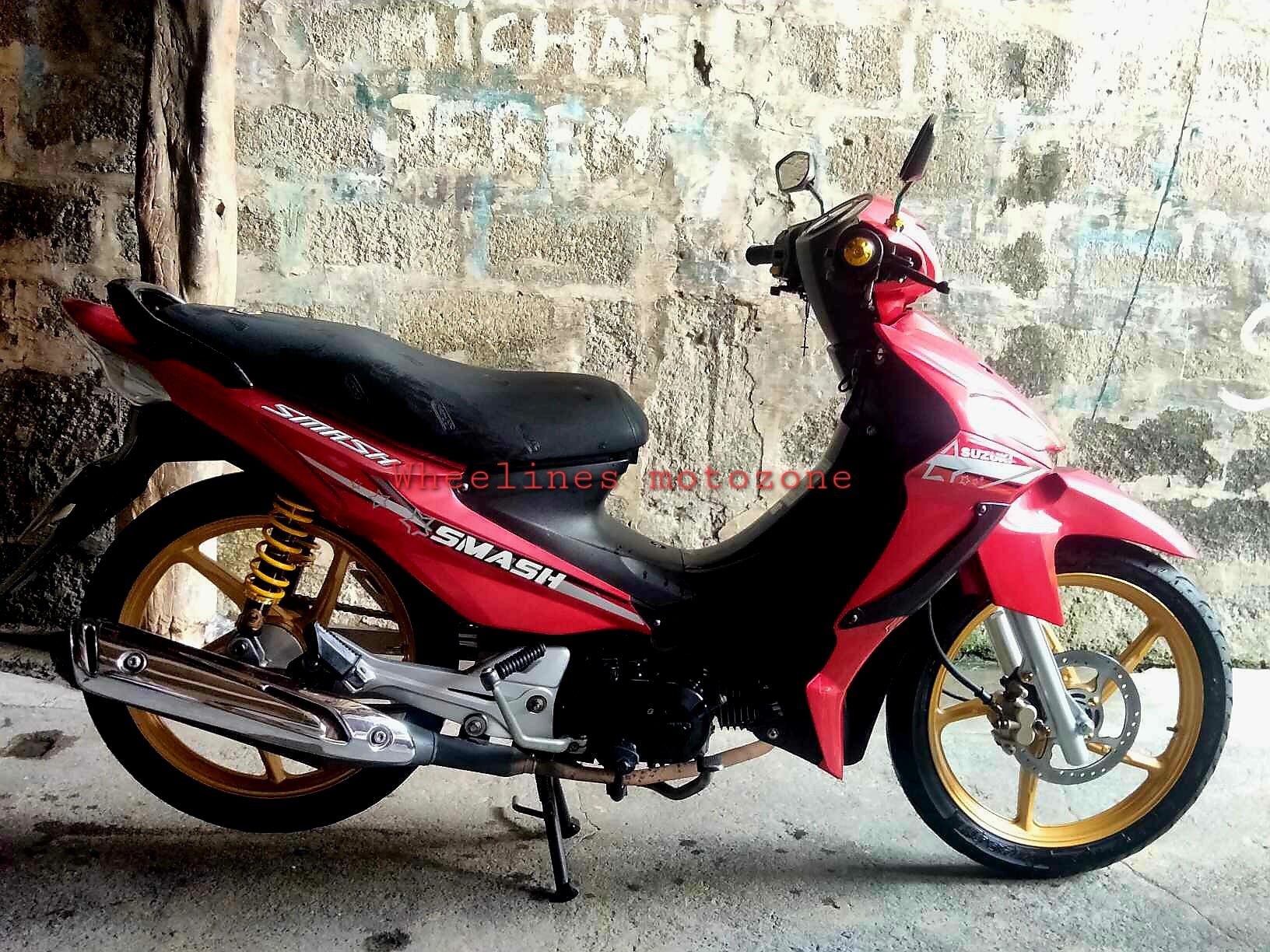 HyperTech Malaysian 5spoke Mags for Smash Wave Bravo conversion set ...