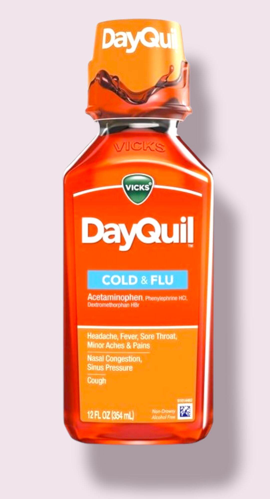 Vicks DayQuil and NyQuil Cold &flu 12fl oz (354ml) | Lazada PH