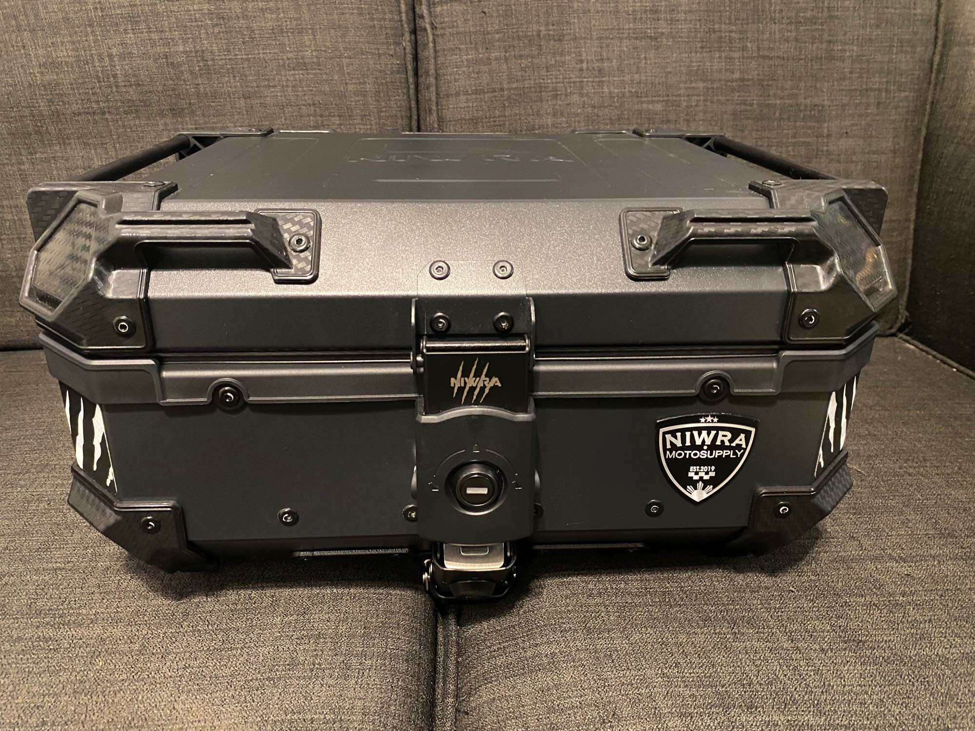 NIWRA Raptor 25L Aluminum top box | Lazada PH
